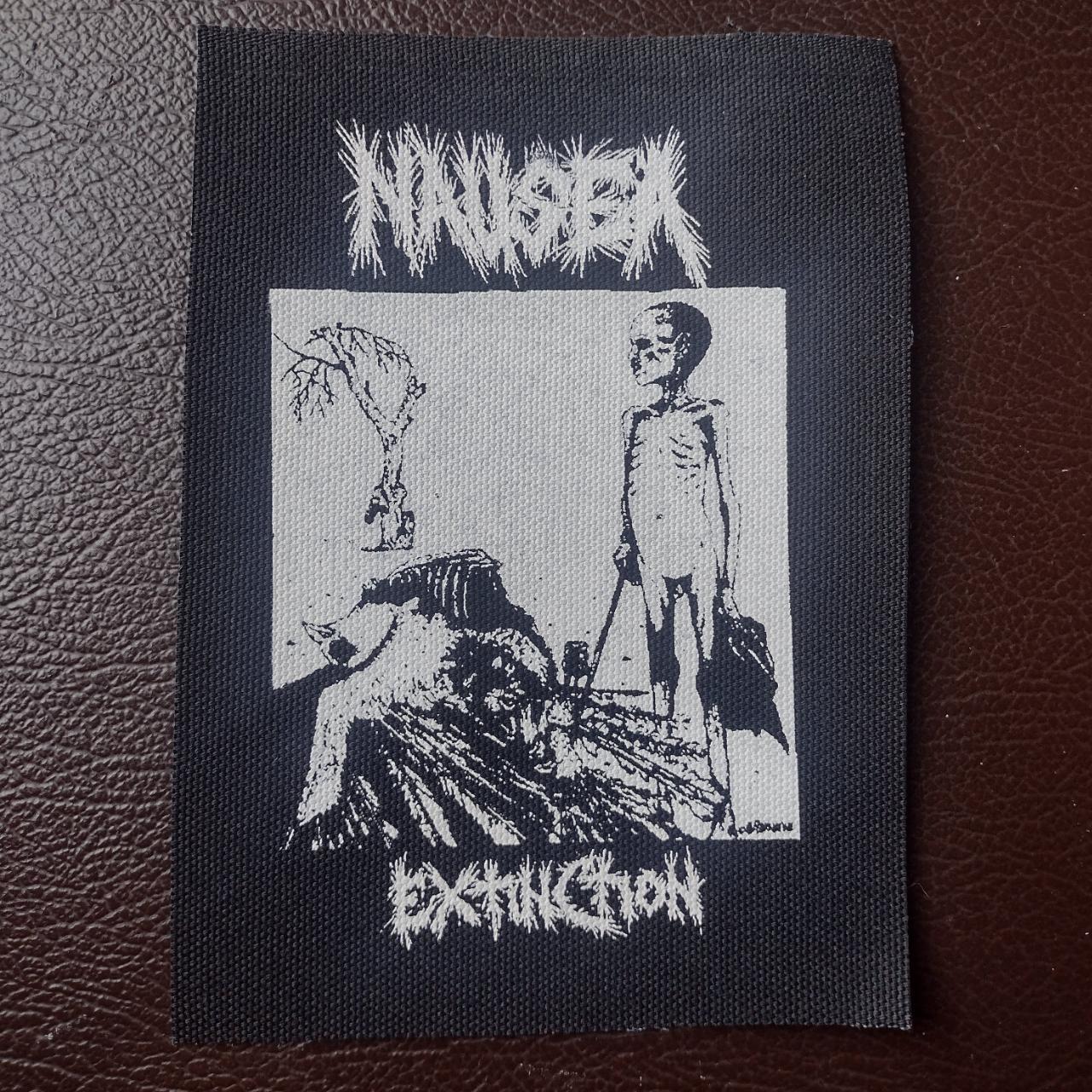 Nausea patch! Extinction album cover. Printed on... - Depop