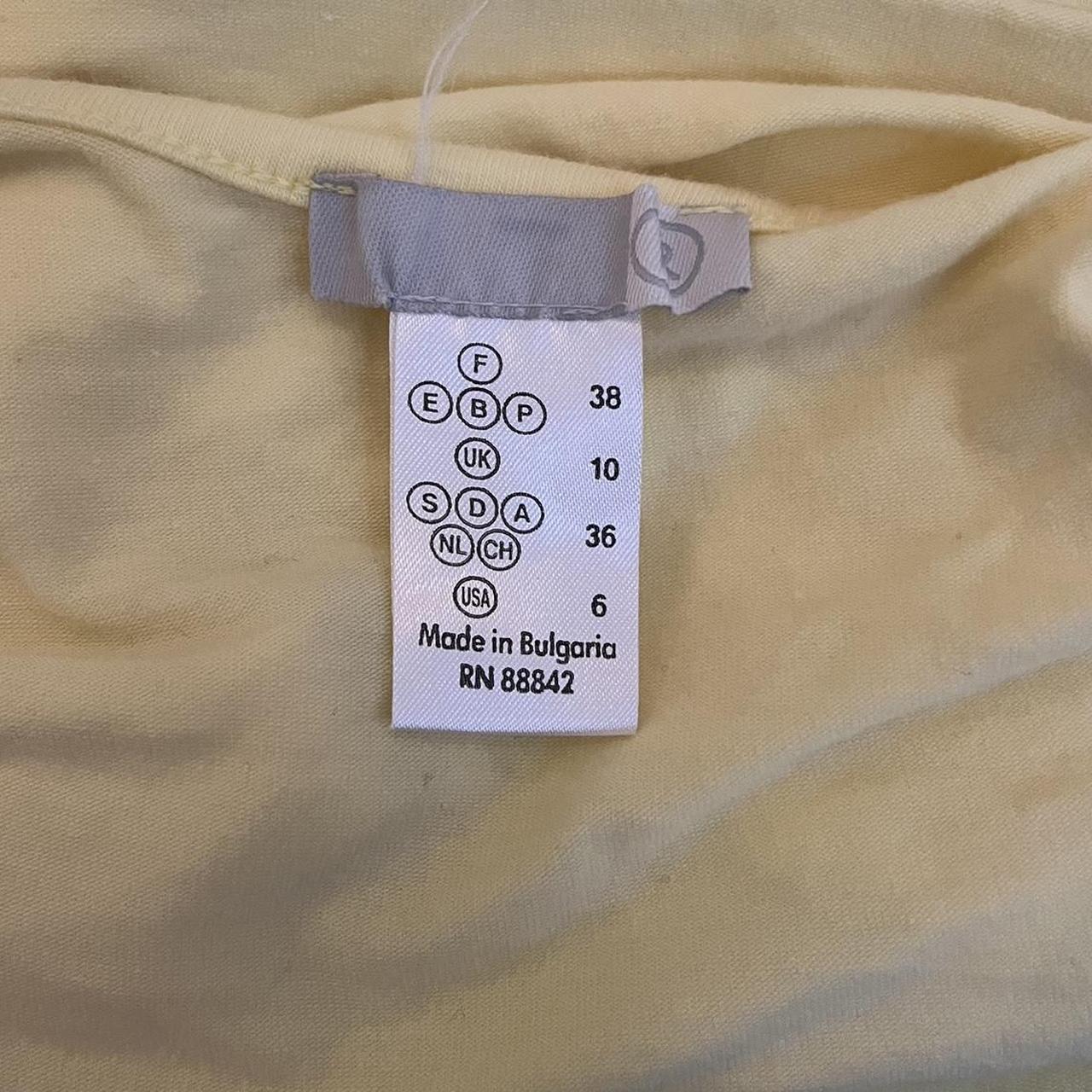 Vintage 2000s Yellow Backless Y2K Crop Top SWIPE... - Depop