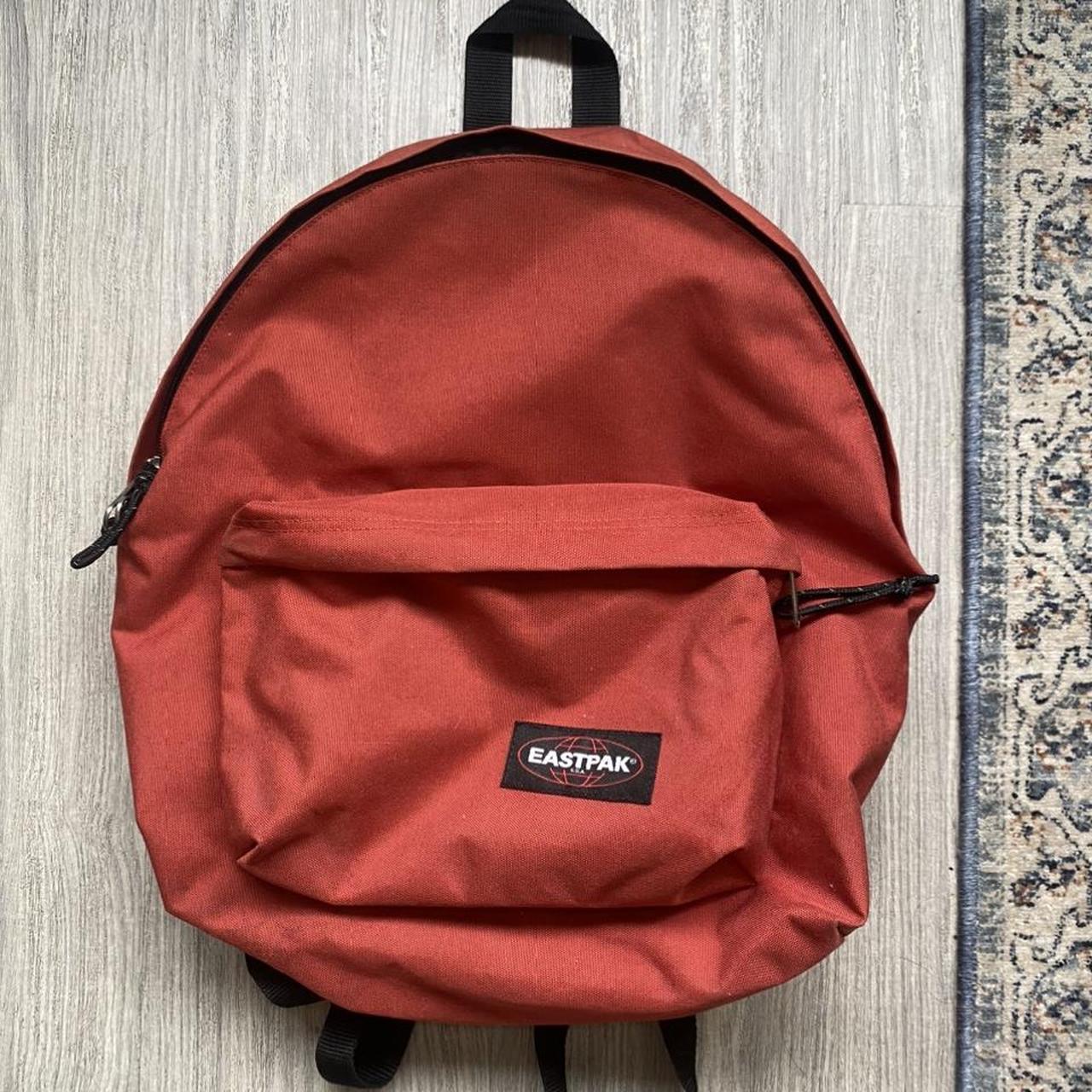 Red Eastpak backpack! Used, good condition. Small... - Depop