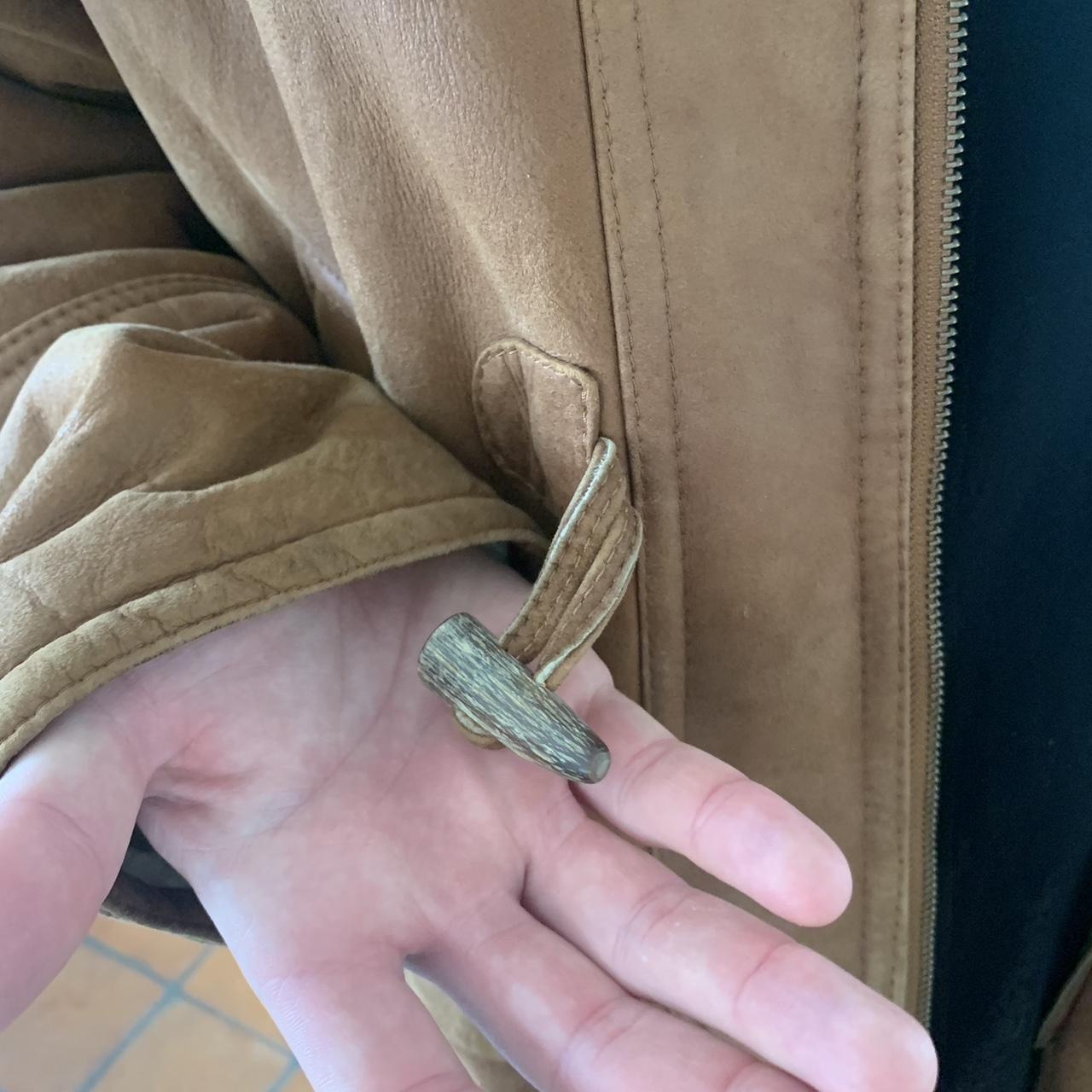 Vintage shearling coat - Depop