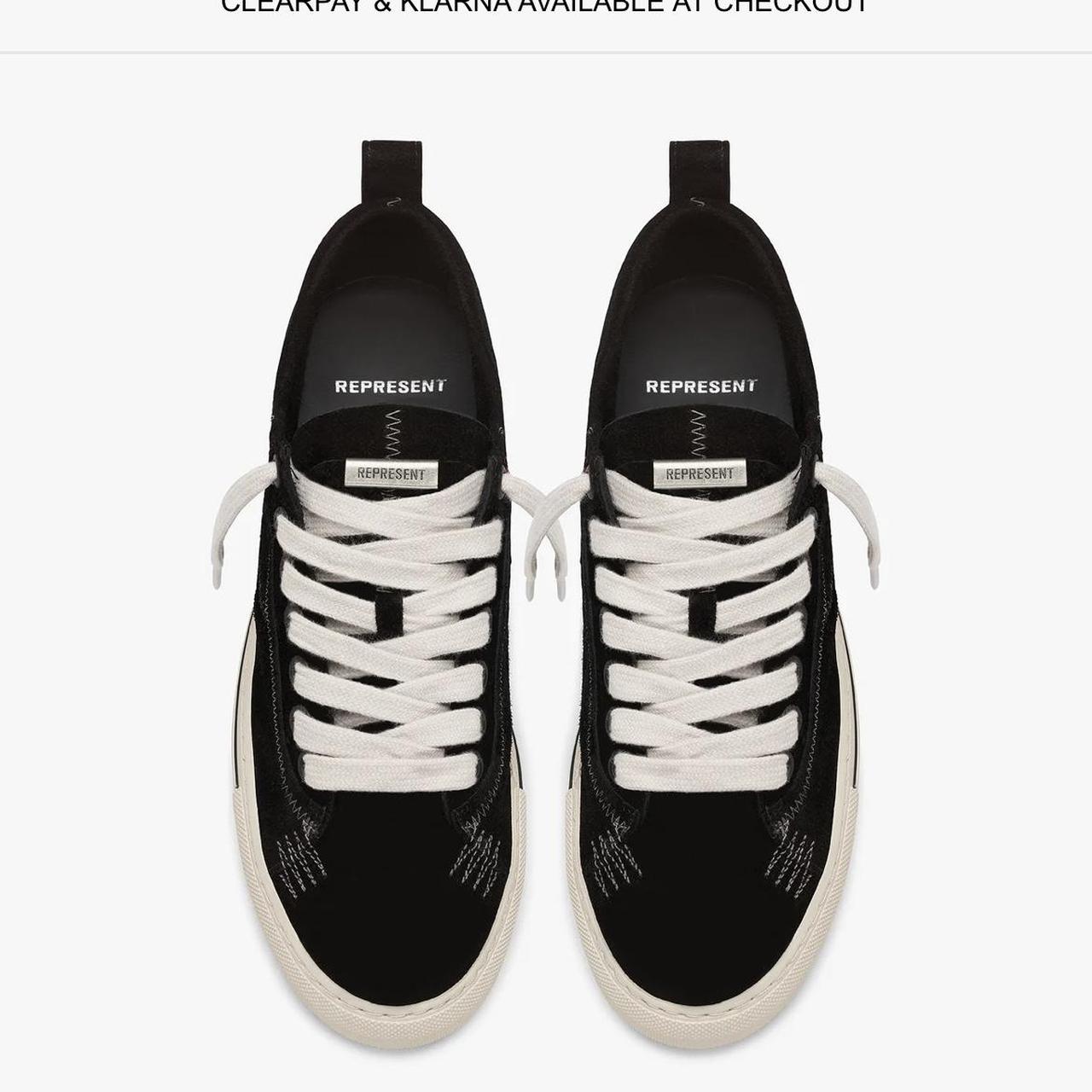 Represent Alpha Low - Black - 10.5UK (44.5EU) - Good... - Depop