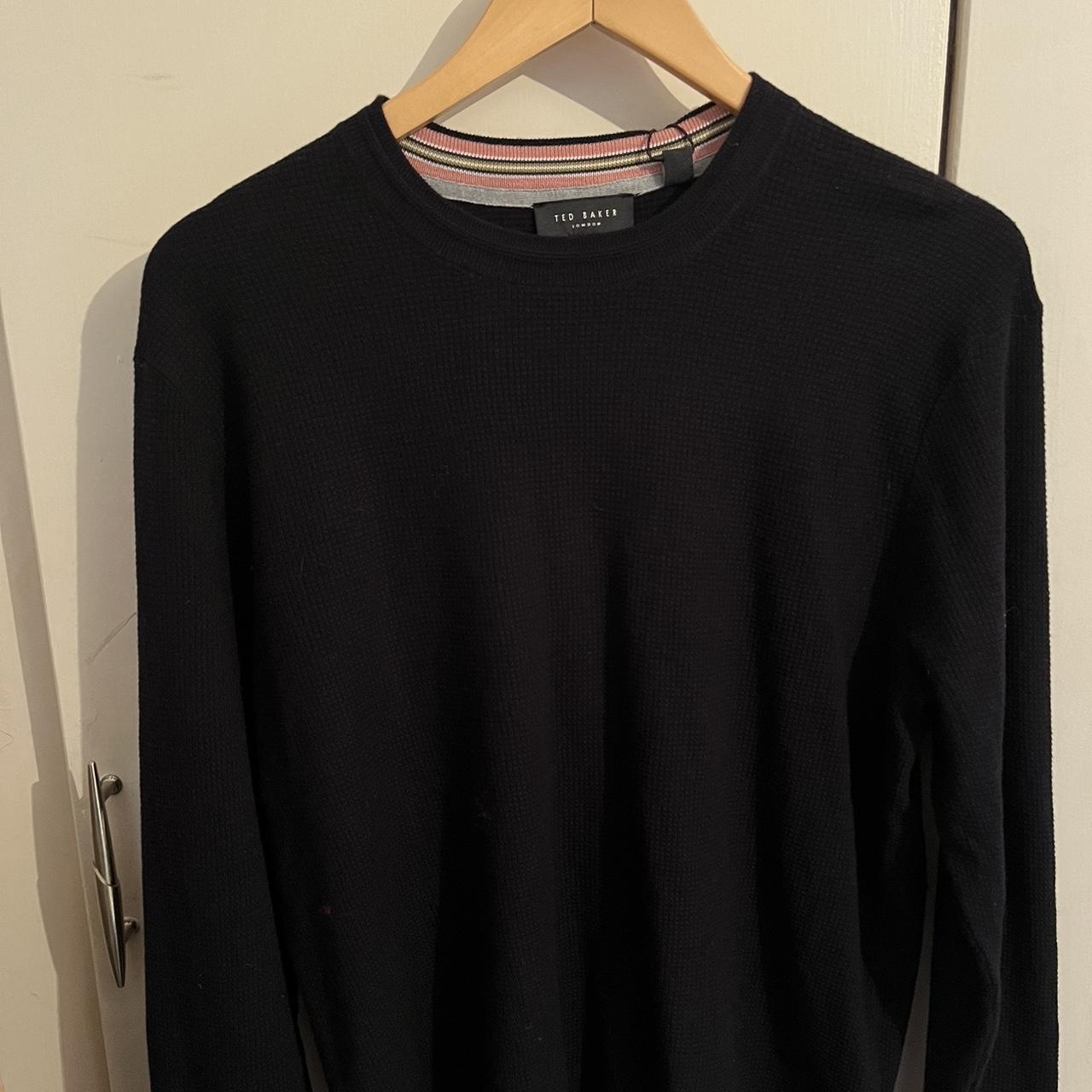 Ted Baker Jumper Never Worn Black Mens M Depop