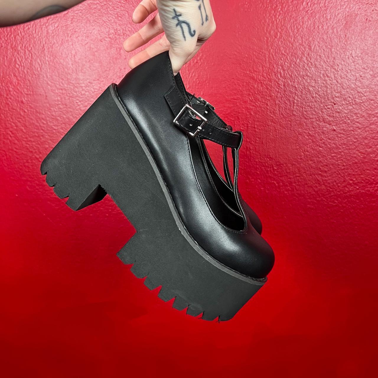 Hot Topic Women's Black Footwear | Depop