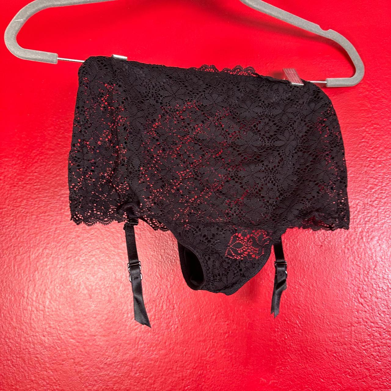 Underwear with attached garters never worn. From... - Depop