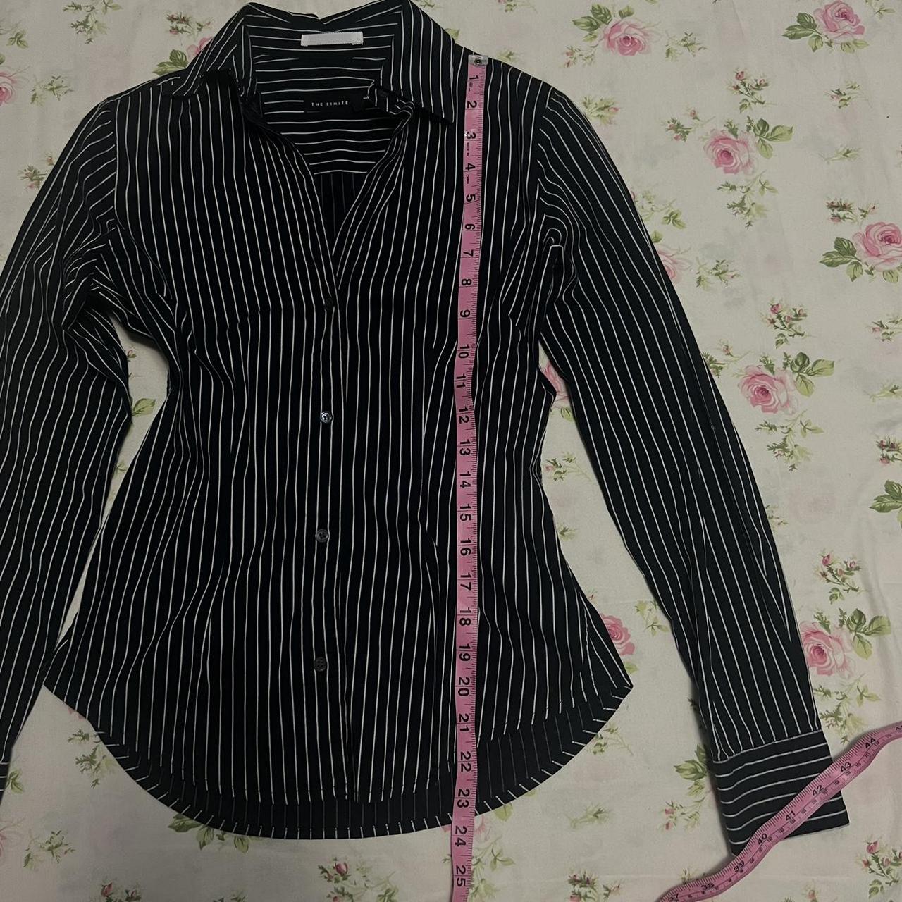 y2k grunge button up shirt brand: the limited size:... - Depop