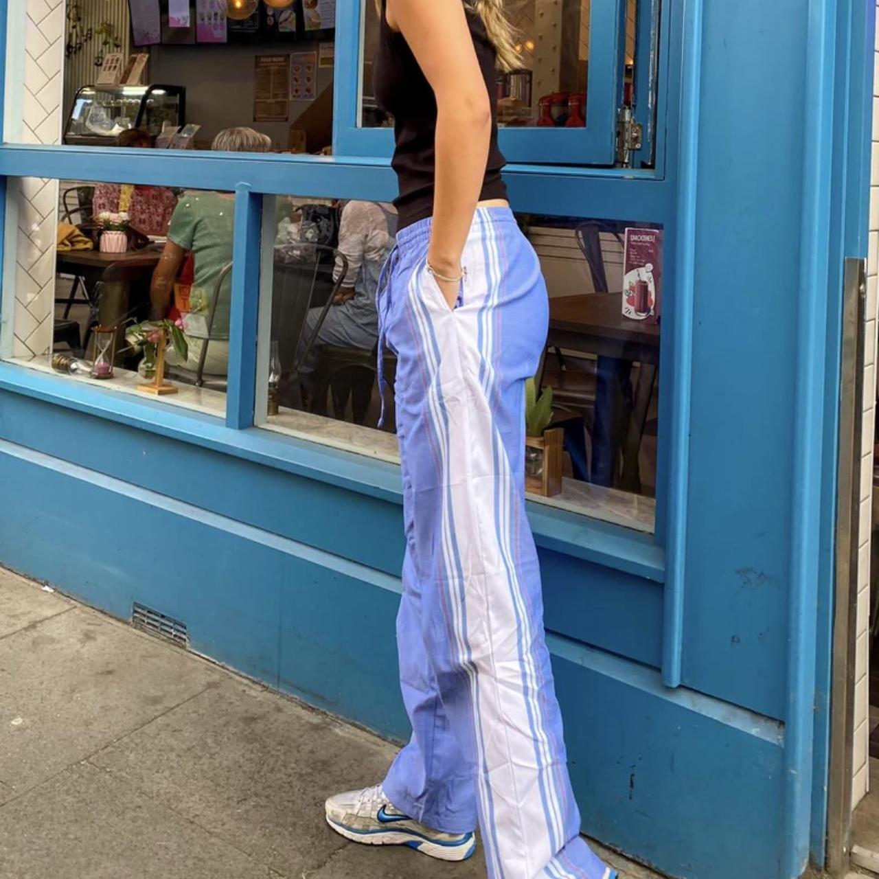 Brand new toms trunks trousers- blue lounge and yoga... - Depop