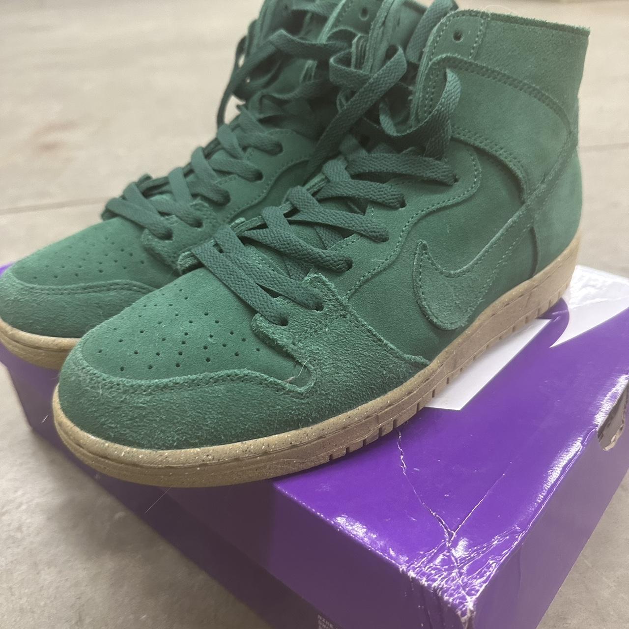 Nike sb dunk high pro decon Size 9 Skated twice - Depop