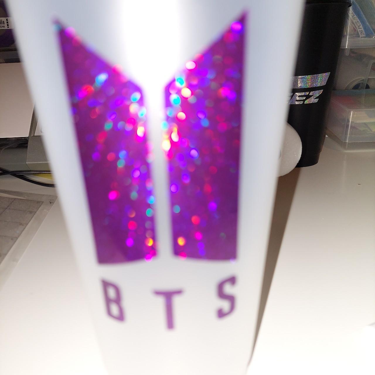 Brand new 24oz cup Clear cup with straw. BTS... - Depop