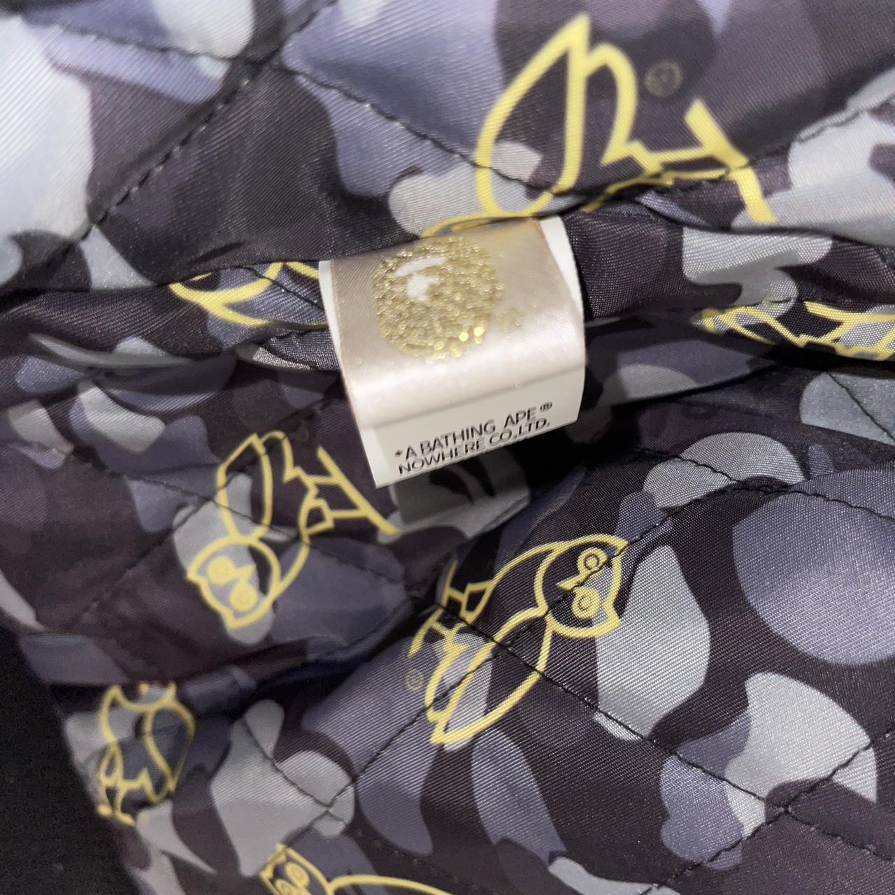 OVO X BAPE COLLAB JACKET worn 2-3 times Size... - Depop