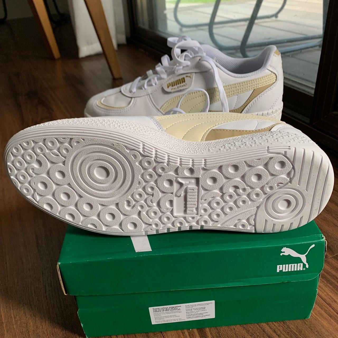 Puma Palermo Moda White Sneakers | Depop