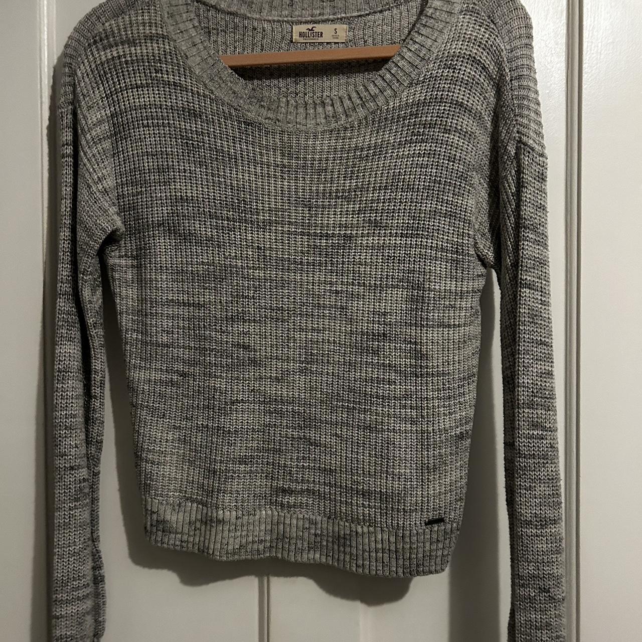 Holister Grey Small Jumper Offers Welcome Sorry no... - Depop