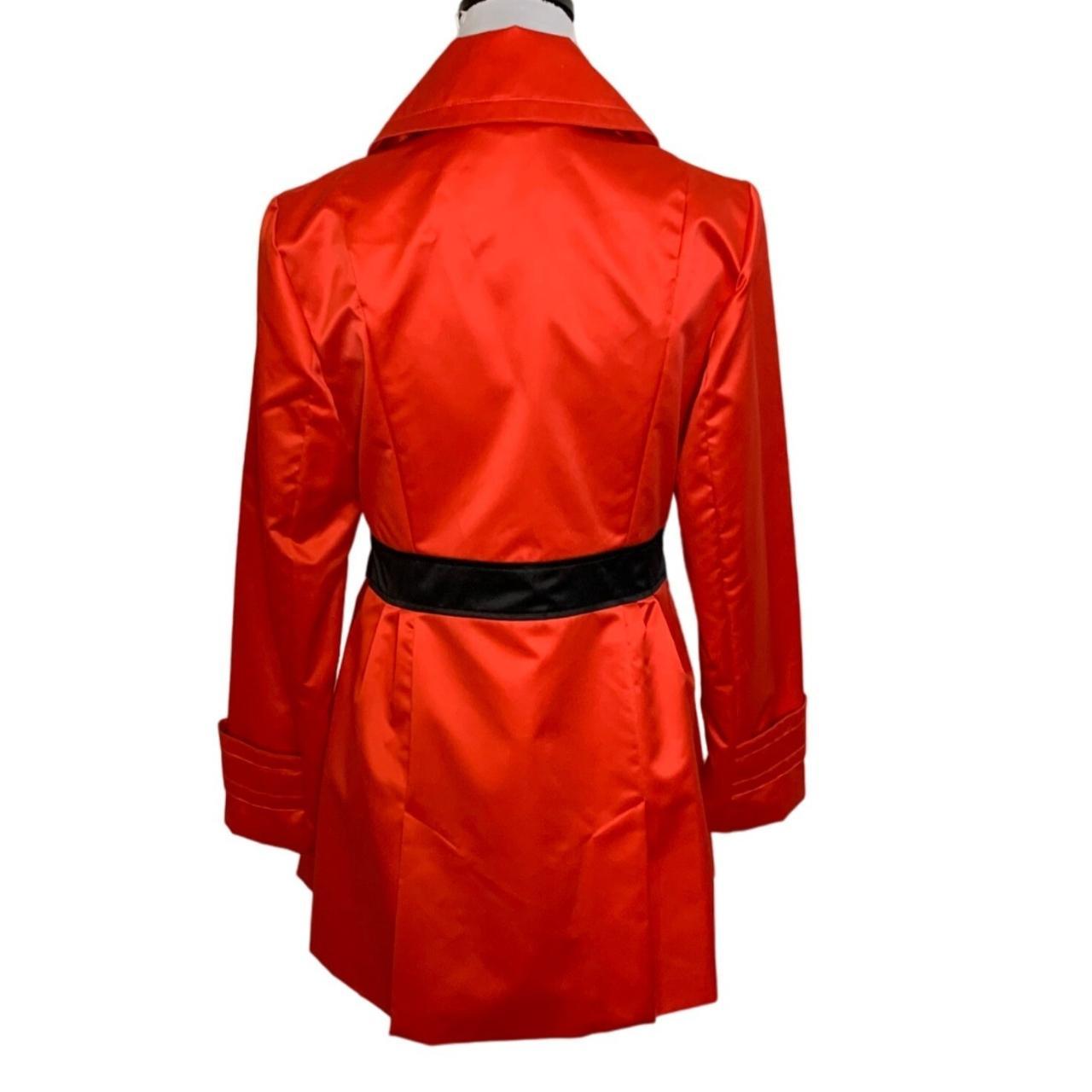 ABS Silver Label Red Trench Coat Sz S Black Belt | Depop ABS Silver Label Red Trench Coat Sz S Black Belt | Depop