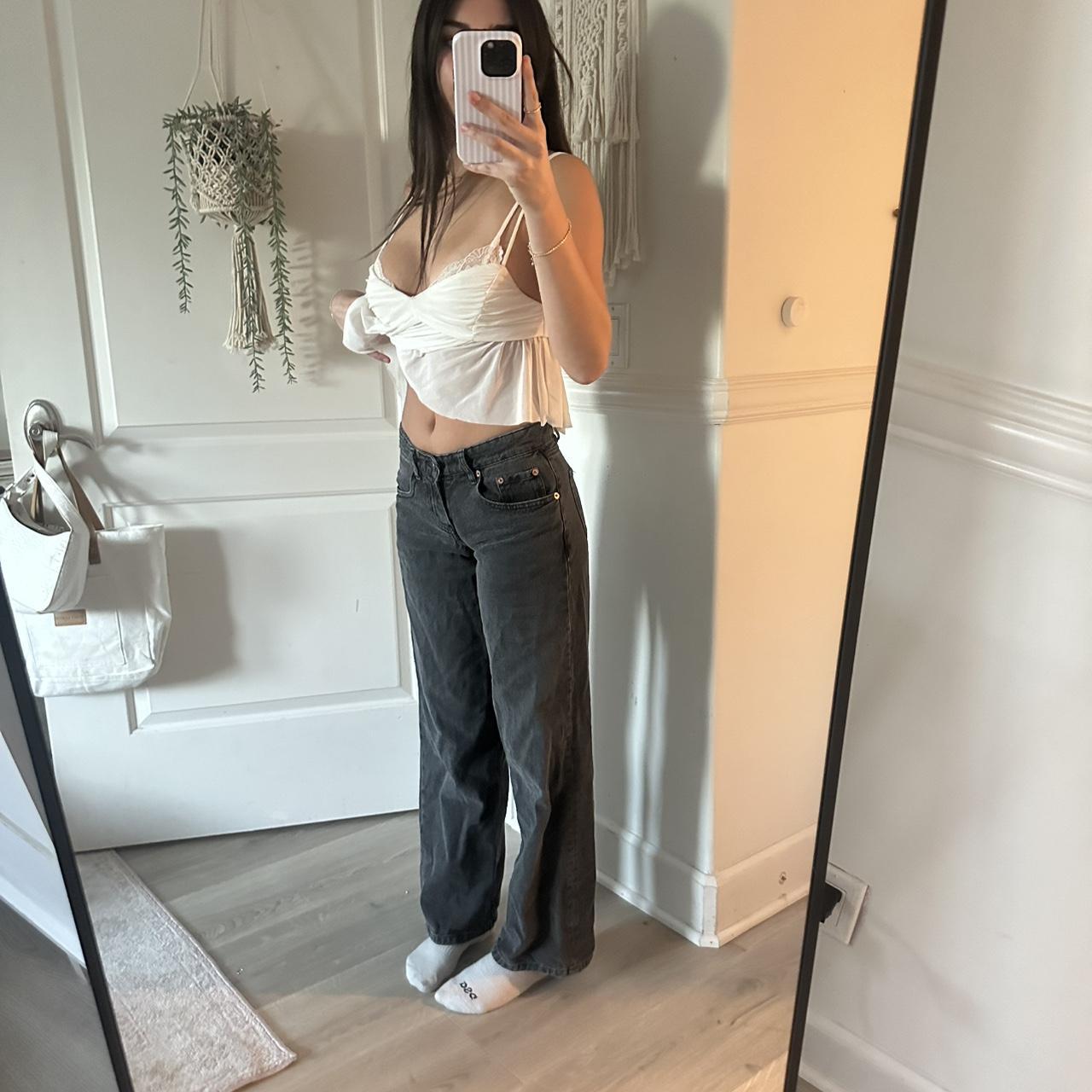 motel rocks, black jeans, low rise... | Depop