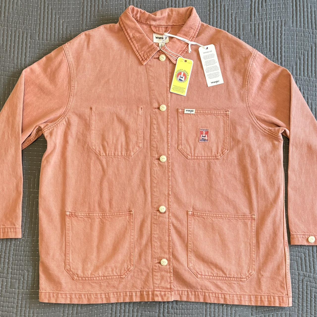 Vintage Style Wrangler Chore Jacket Size XL... | Depop