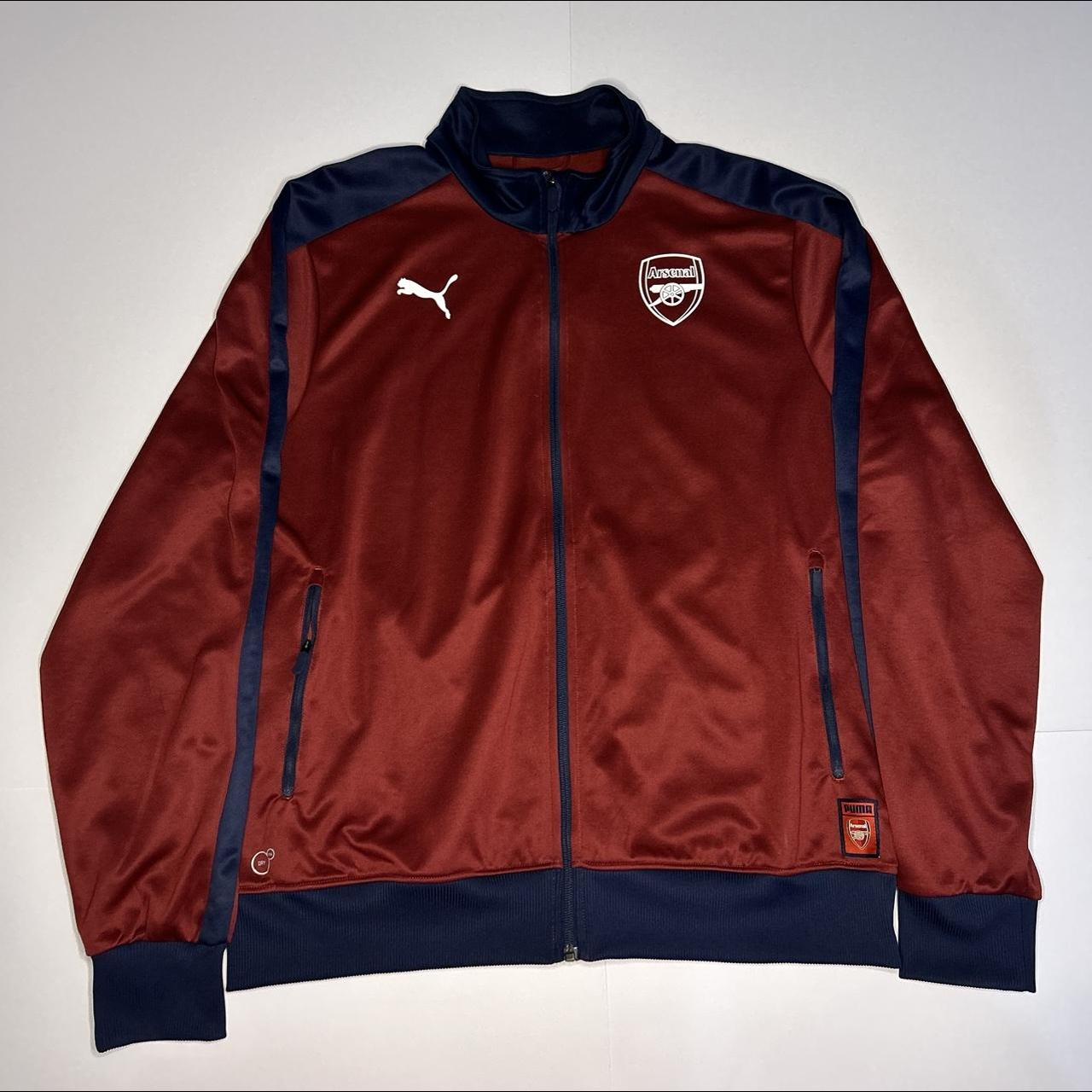 ARSENAL FC 2018/19 TRACK JACKET Worn a handful of... - Depop