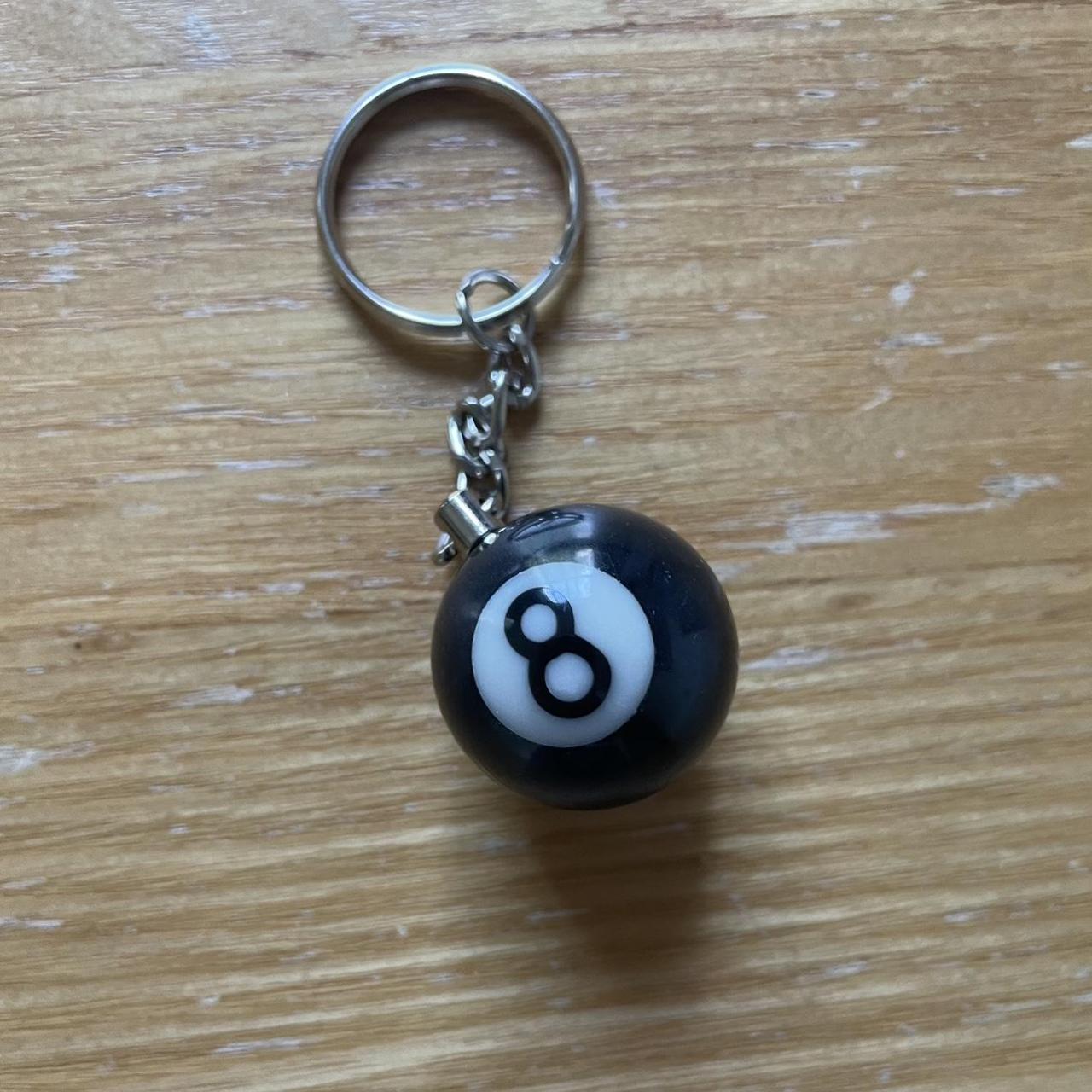 Stussy 8 ball keyring 🎱 Rare accessory - Depop