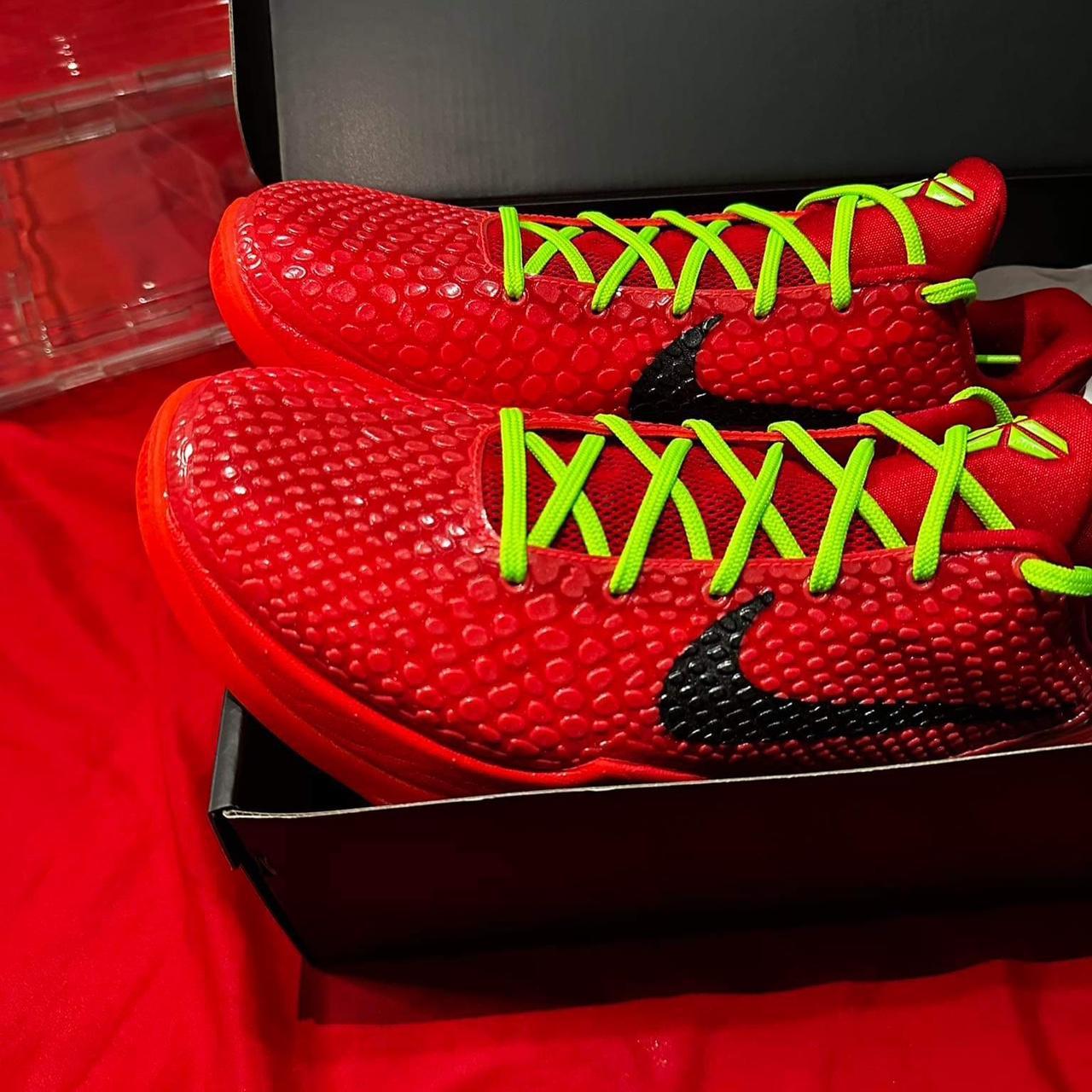Kobe 6 Protro ‘Reverse Grinch’ Size 11 US ₱32,500... - Depop
