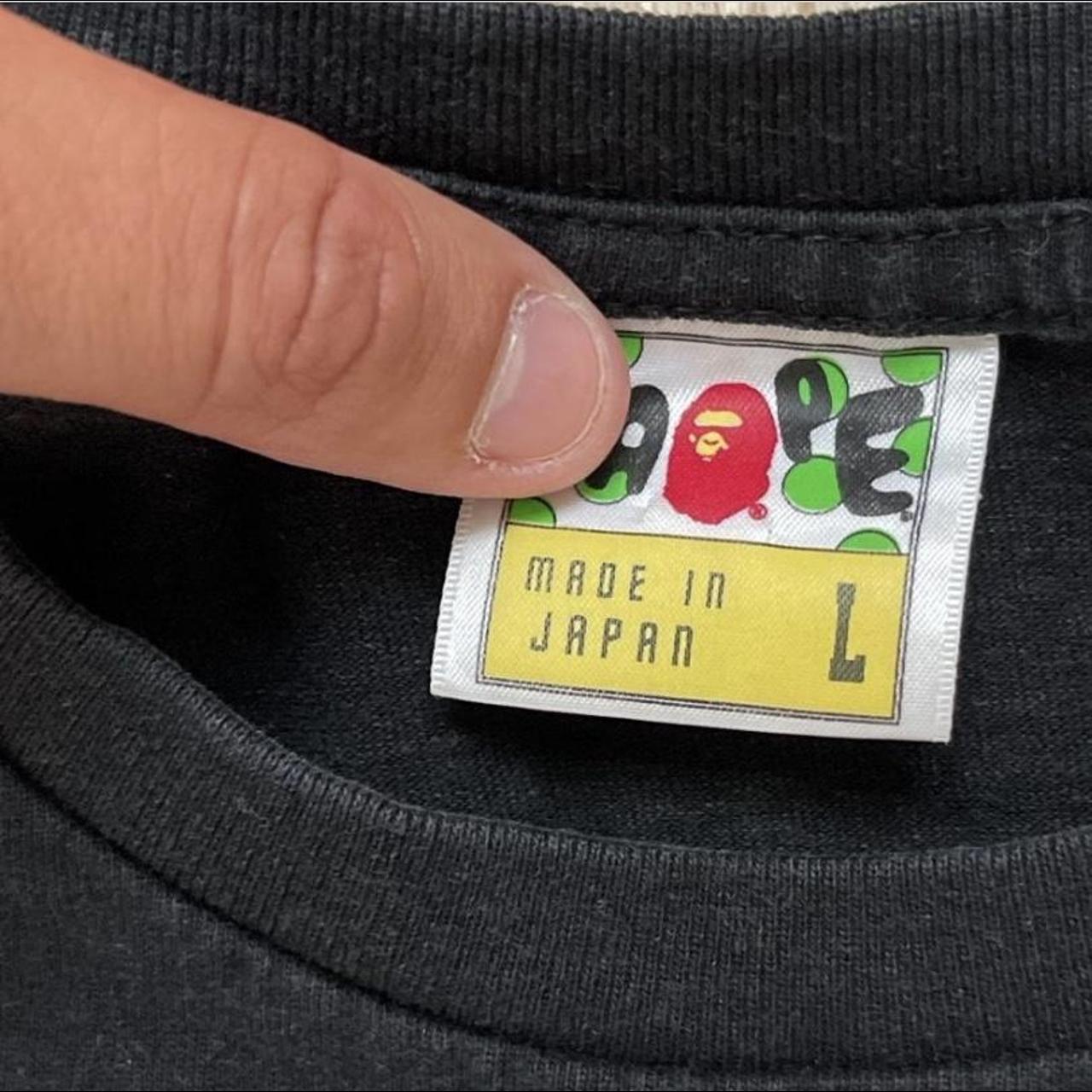 Black bape authentic shirt - Depop
