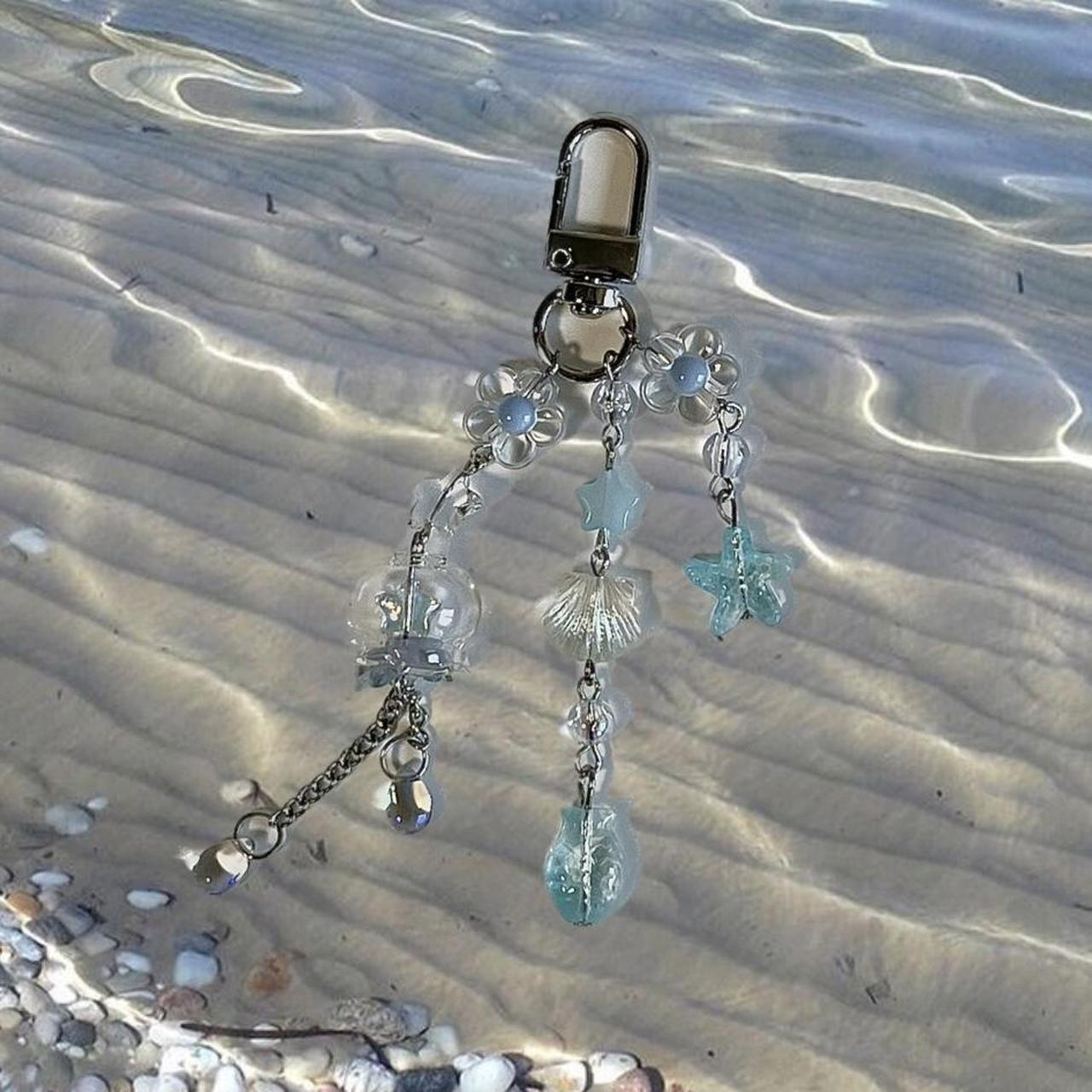 under the sea keychain ˖°𓇼⋆🐚🫧 super pretty with... - Depop