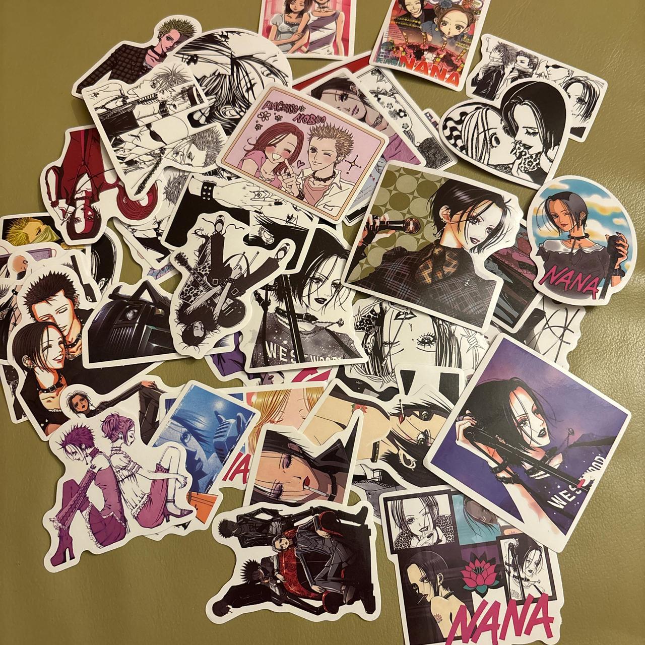 nana stickers [50 pcs] - Depop