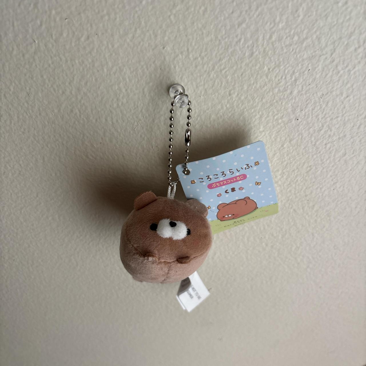 bear corocoro life mini plush keychain | Depop