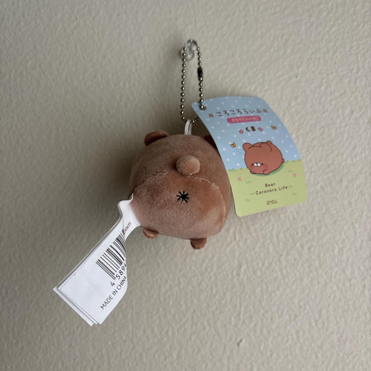 bear corocoro life mini plush keychain | Depop