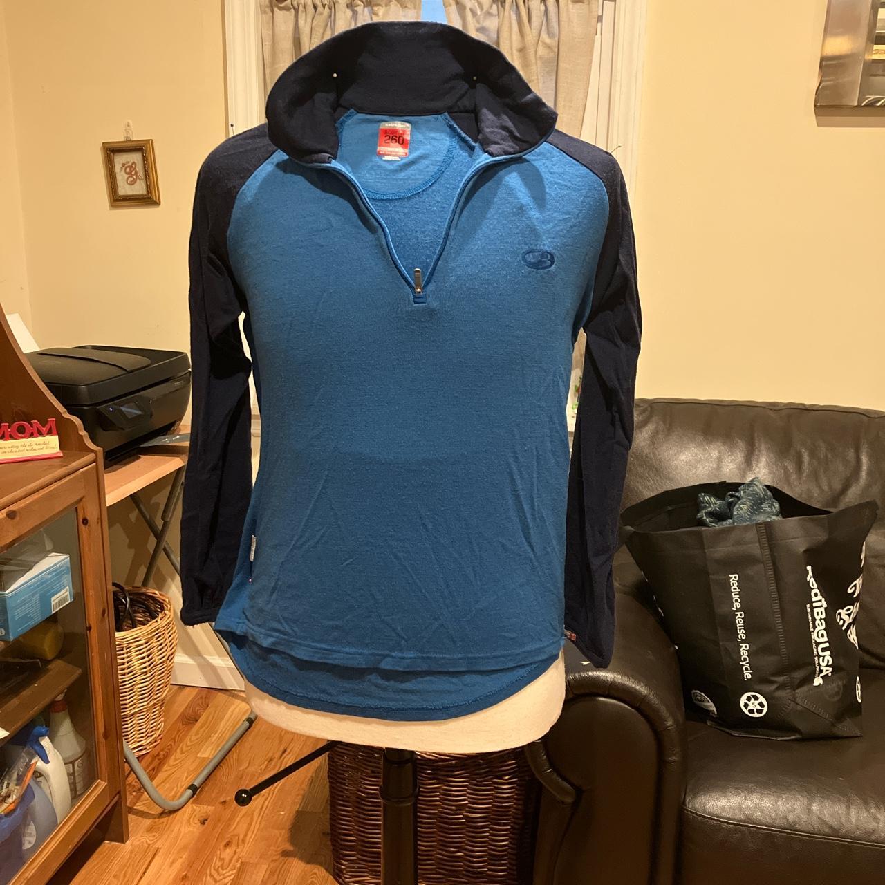 Icebreaker sweater good to keep warm for winter... - Depop