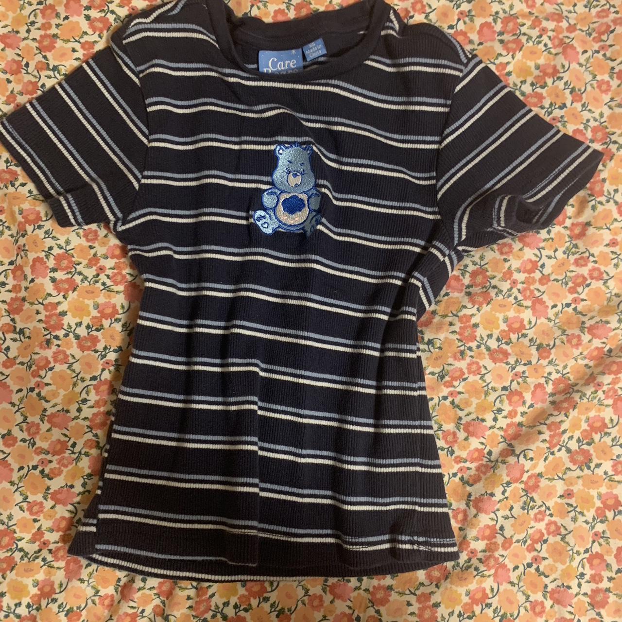 Target Women's Blue and Navy Shirt | Depop