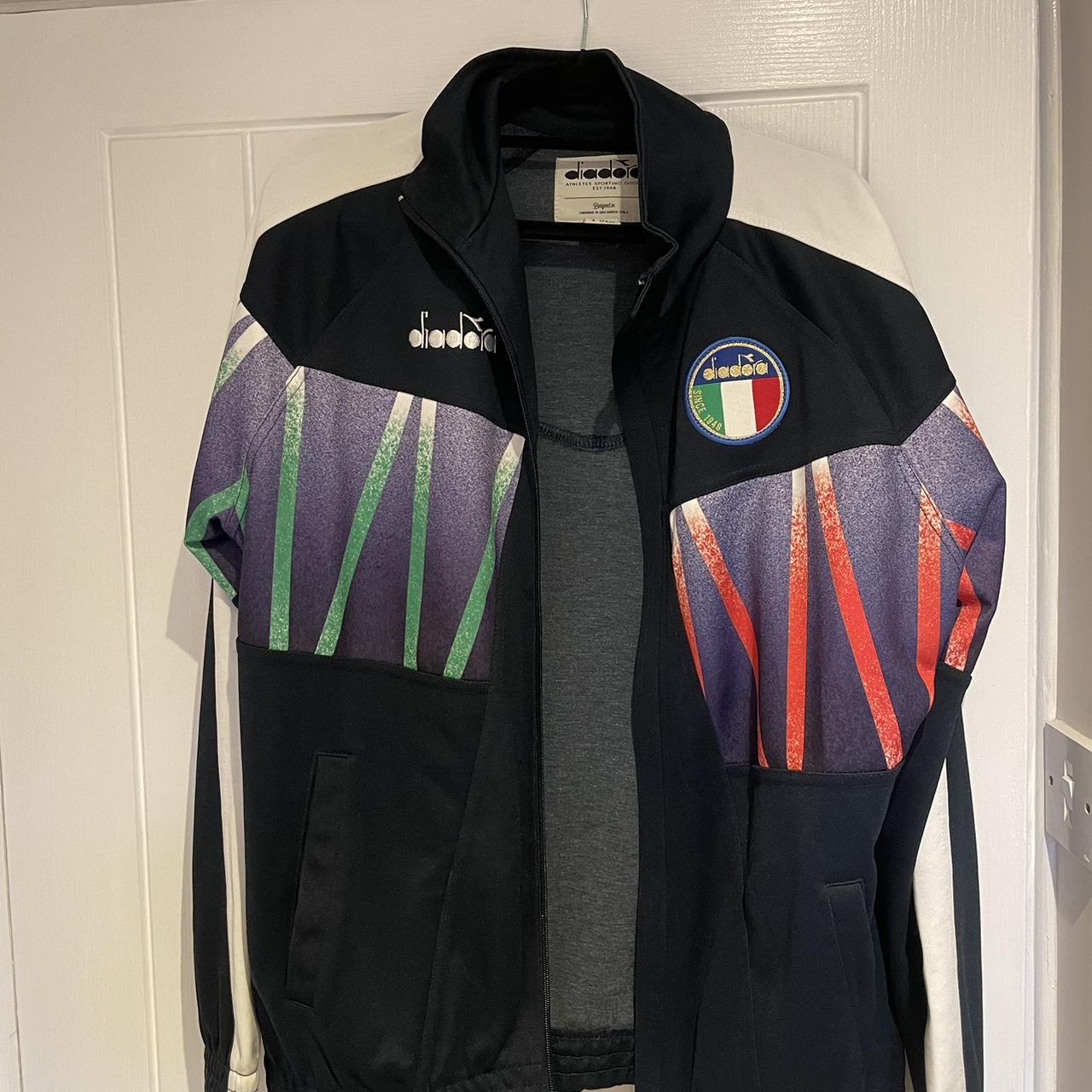 Diadora Italian football track jacket. For all those... - Depop