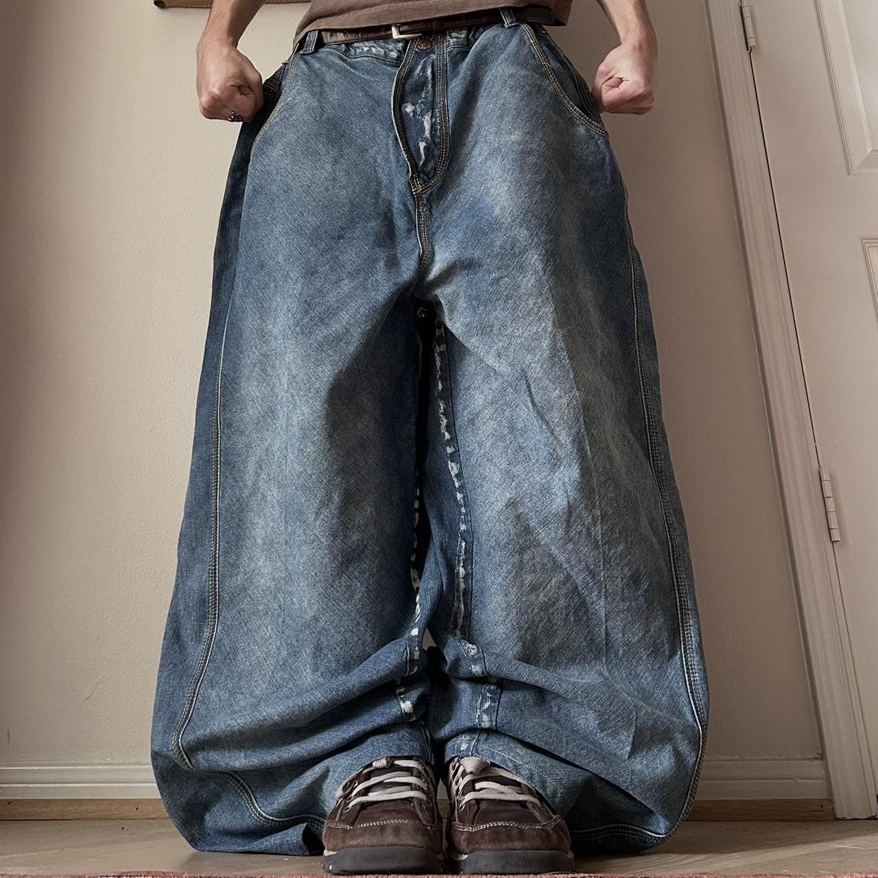 MEGA BAGGY vintage y2k wideleg jeans These are the... - Depop