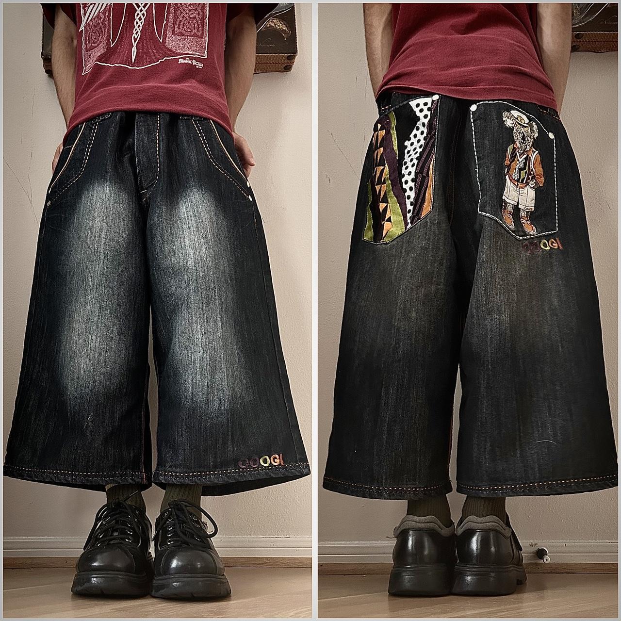 Super baggy y2k faded Coogi jorts Crazy Coogi Jorts... - Depop