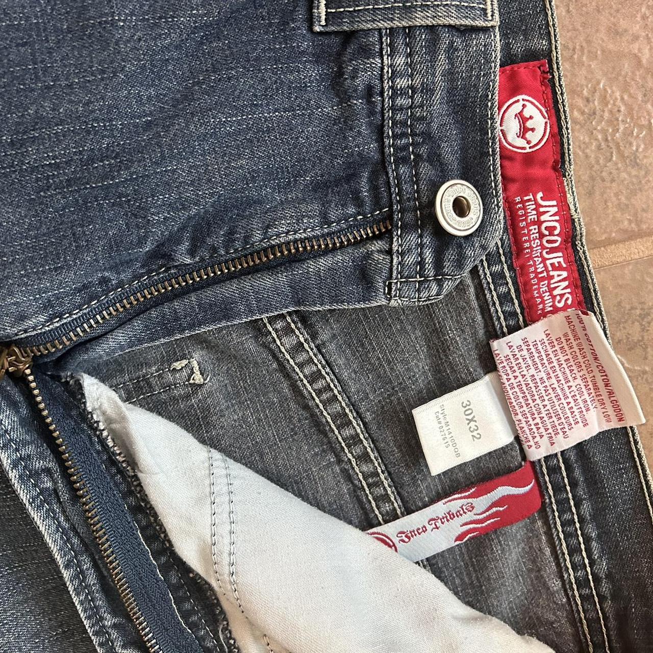 JNCO tribal red crown spellout !!!!!NOT REAL... - Depop