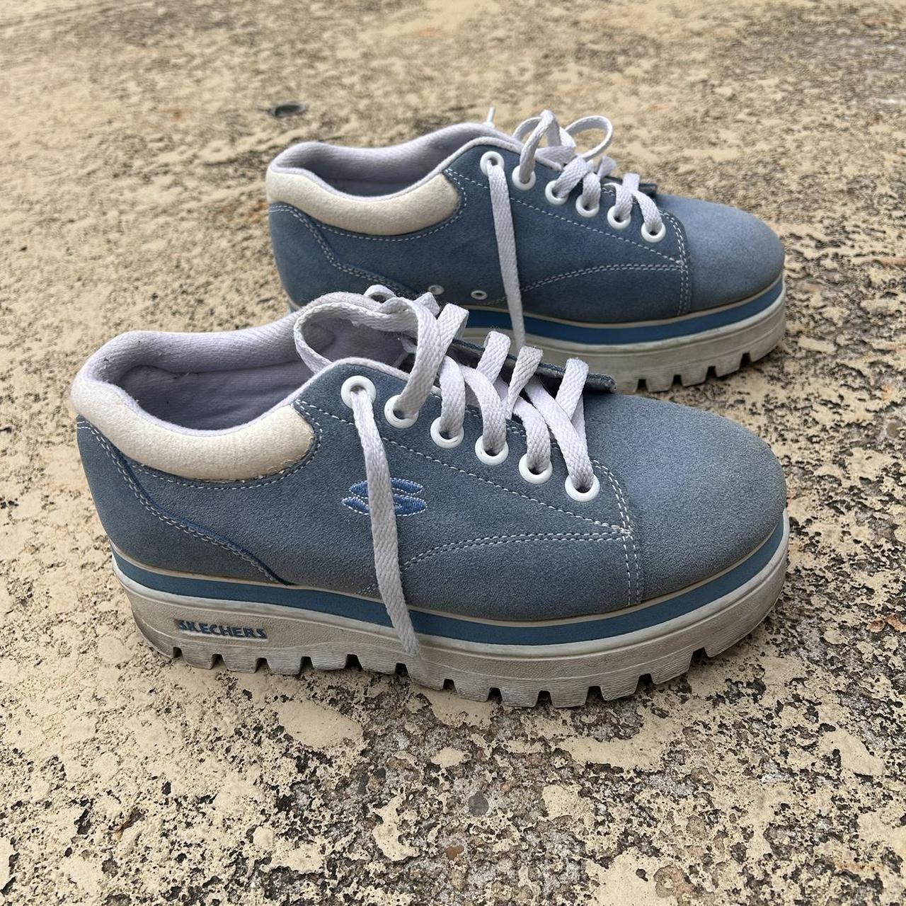 Vintage chunky platform Skechers jammers Skechers... | Depop