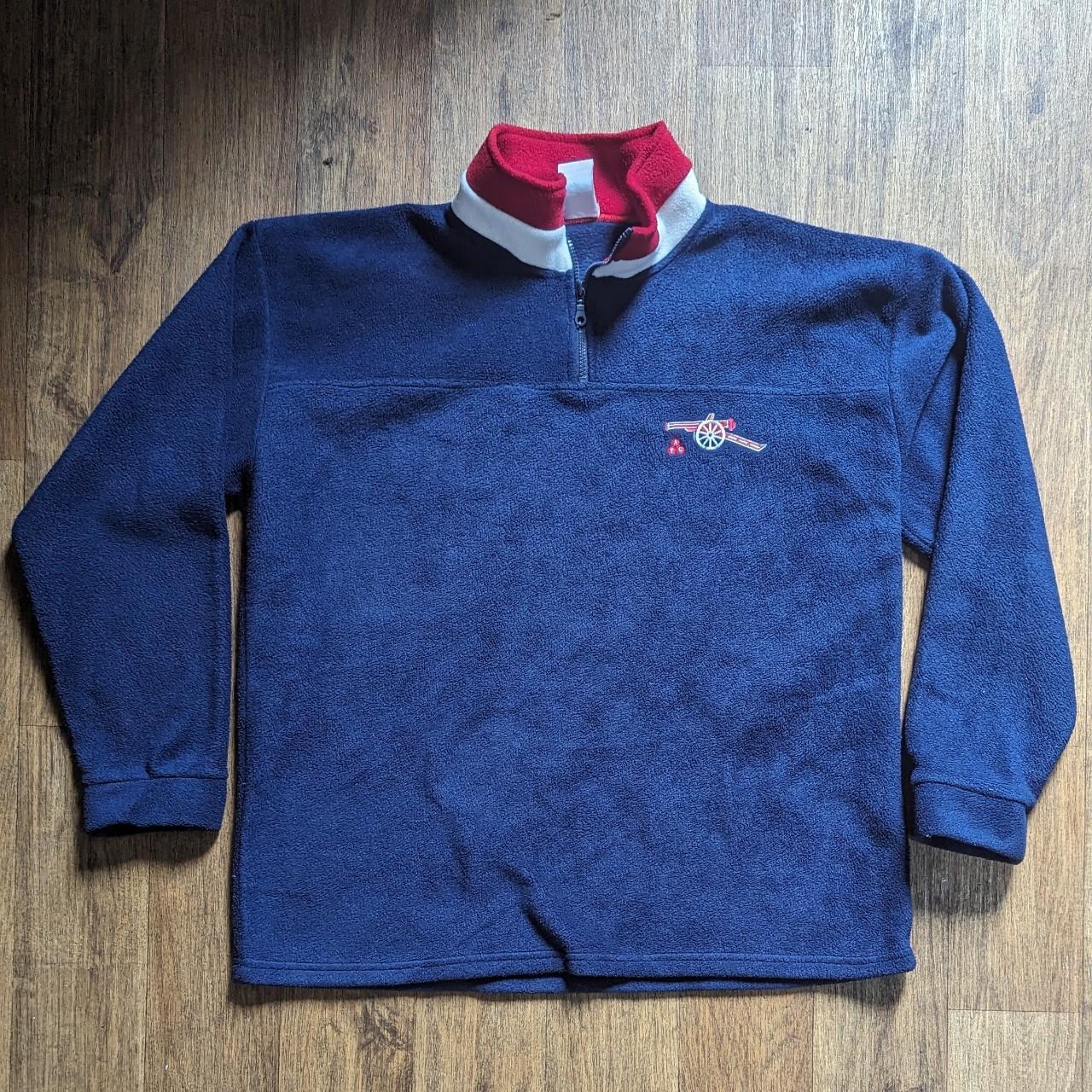 The Arsenal collection fleece Embroidered cannon in... - Depop