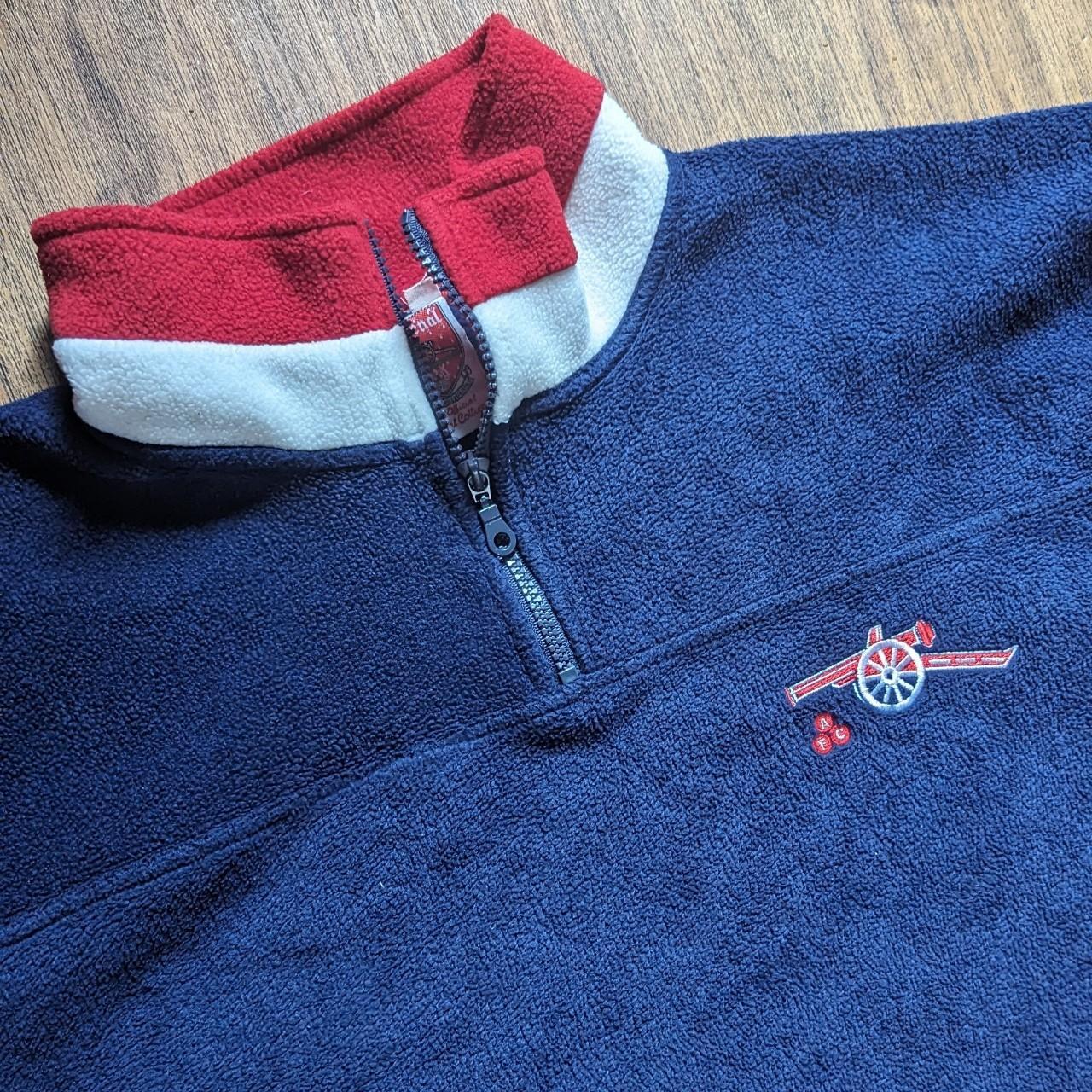 The Arsenal collection fleece Embroidered cannon in... - Depop
