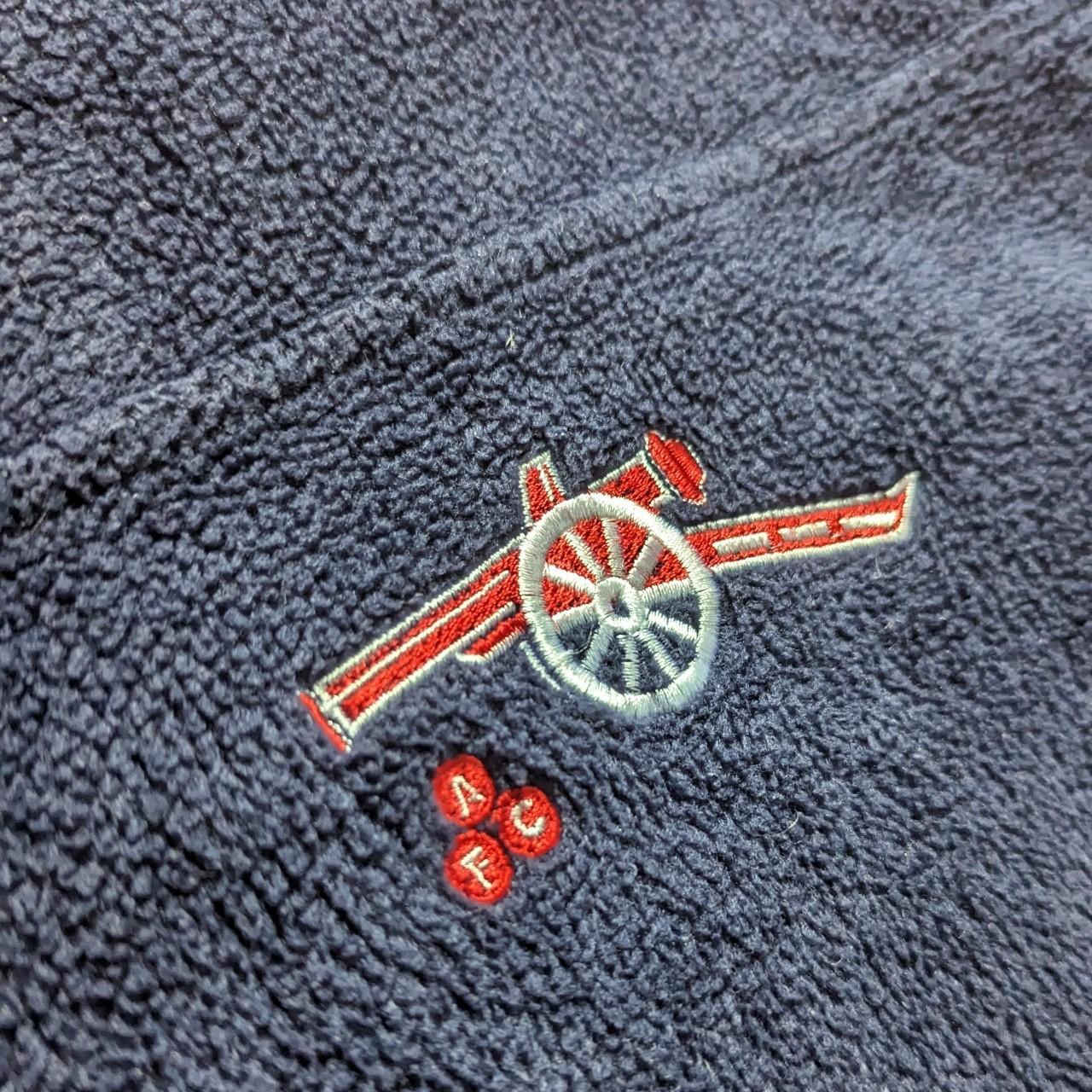 The Arsenal collection fleece Embroidered cannon in... - Depop