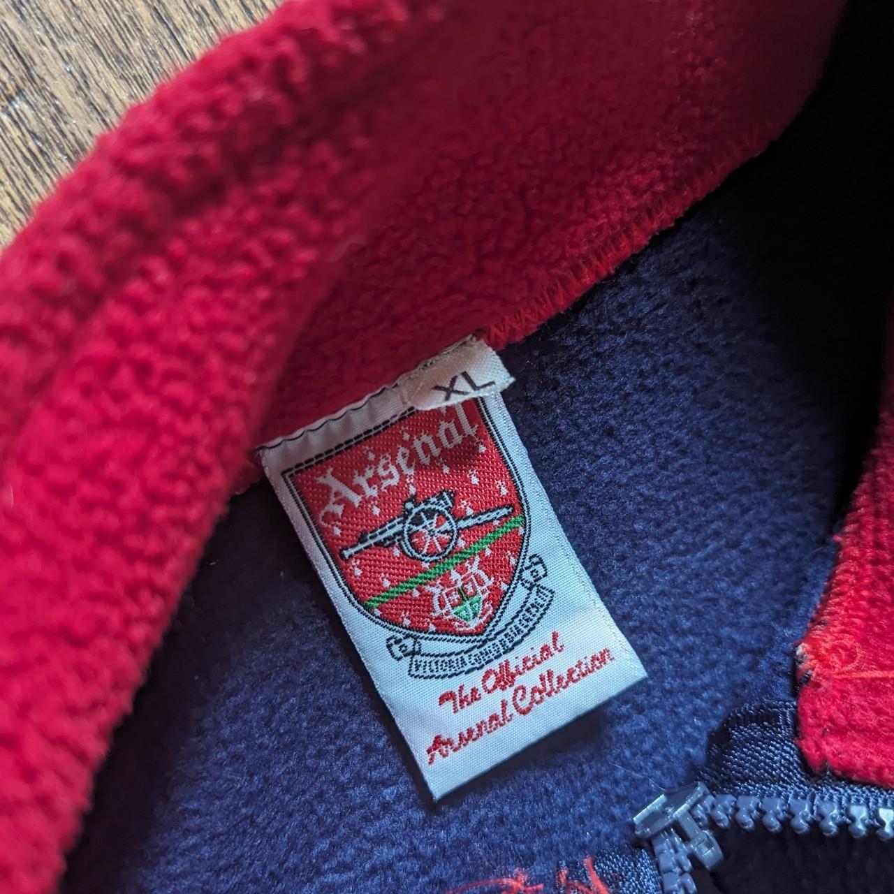 The Arsenal collection fleece Embroidered cannon in... - Depop