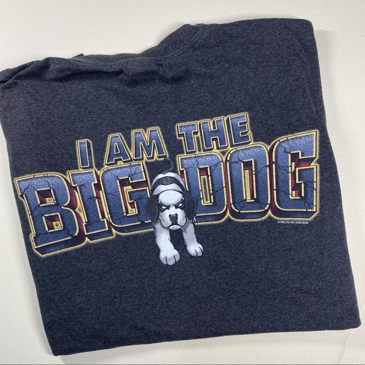 Big Dogs Shirt Mens Size 2XL Grey Short Sleeve 2002... | Depop