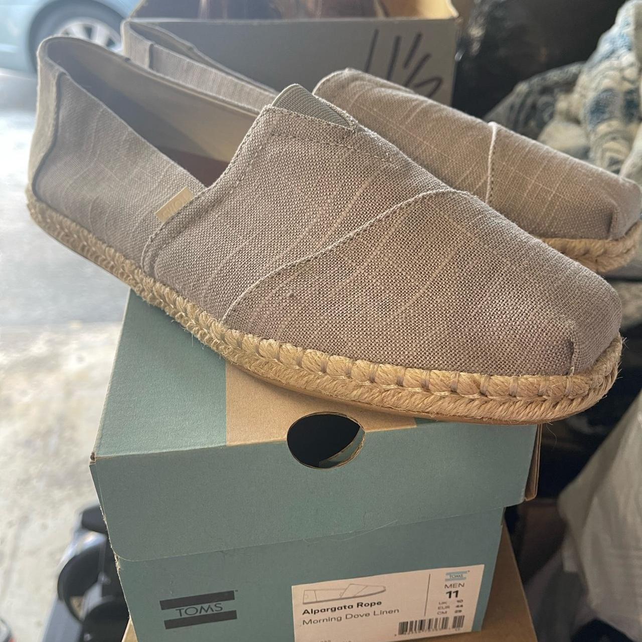 Men’s Tom’s Size 11 Very minimal wear indoors only... - Depop