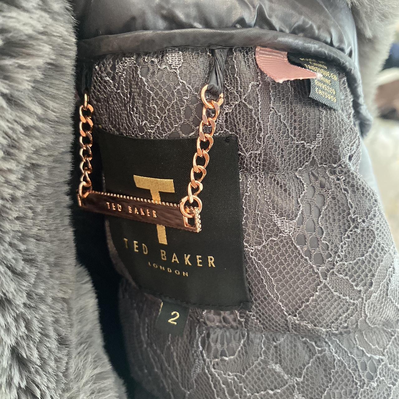 Cute Ted Baker Jacket Puffer with Fur Collar - super... - Depop