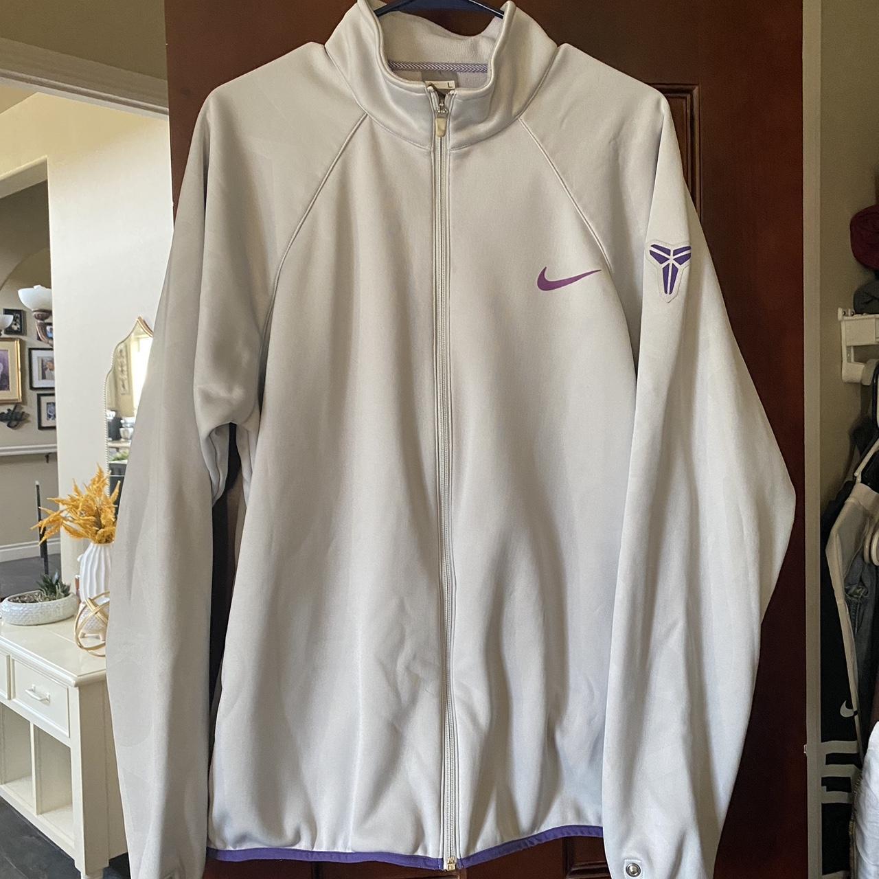 Nike Vintage Kobe Bryant Zip Up Jacket Large... - Depop