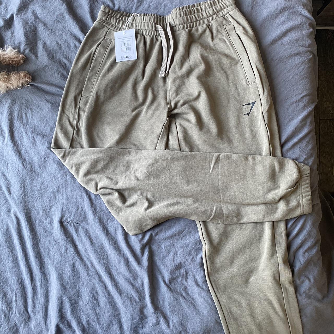 Gymshark Mens Oversized Sweatpants “Linen... - Depop