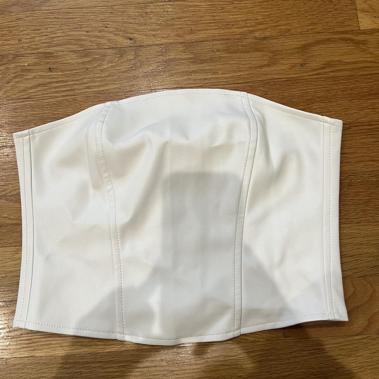 Motel Rocks white corset top! Corset top in a size... - Depop