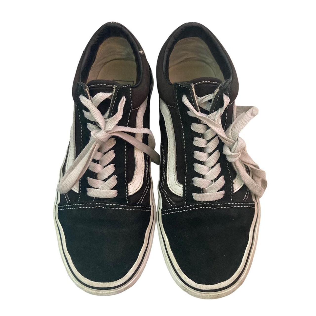Original OLD SKOOL Vans Canvas Shoes Goes well... - Depop