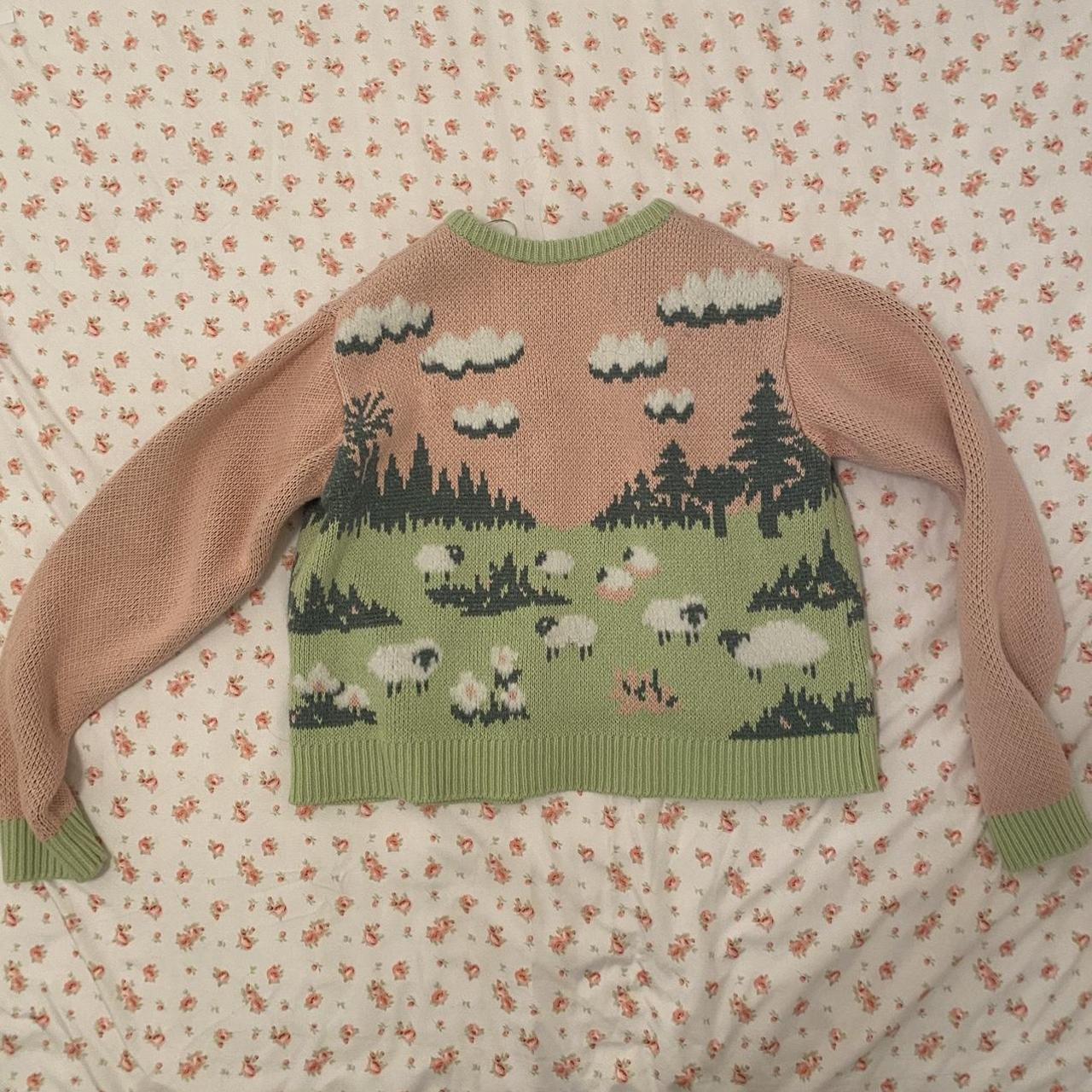 ZARA sheep cardigan~ bought for $40 selling for... - Depop