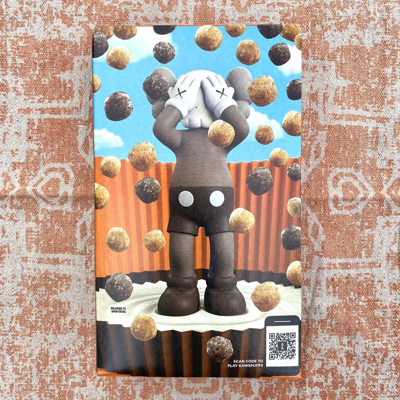 KAWS x Reese's Puffs Cereal - Family Size - Sealed... - Depop