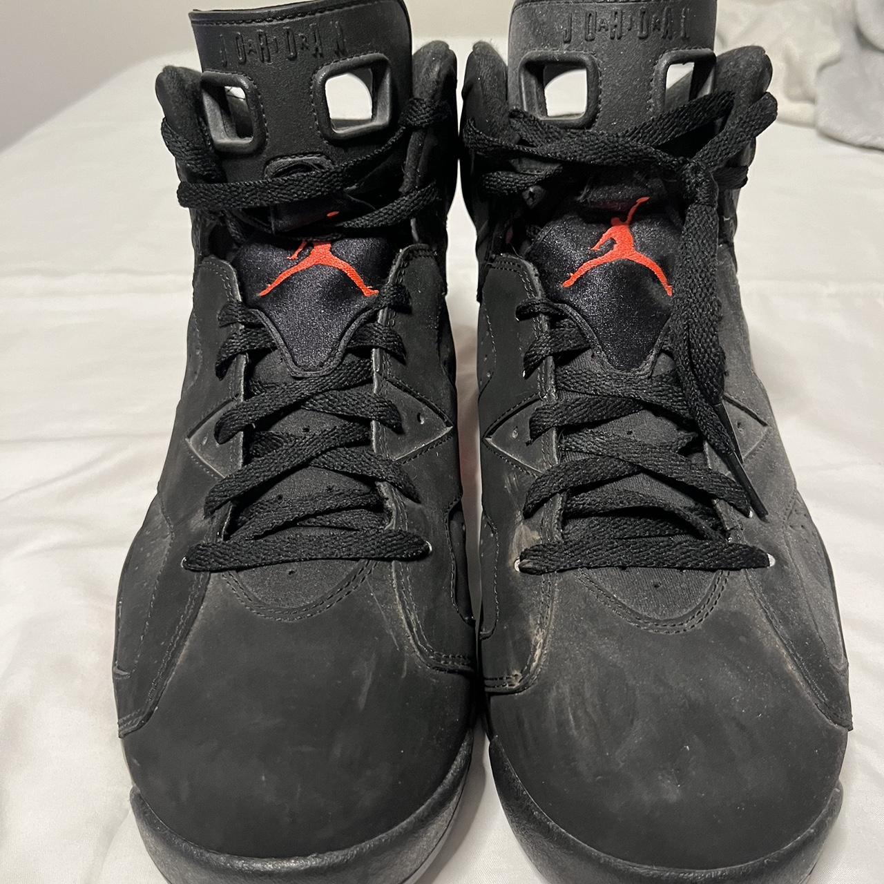 Jordan 6 infared Size 12 very used (will clean... - Depop