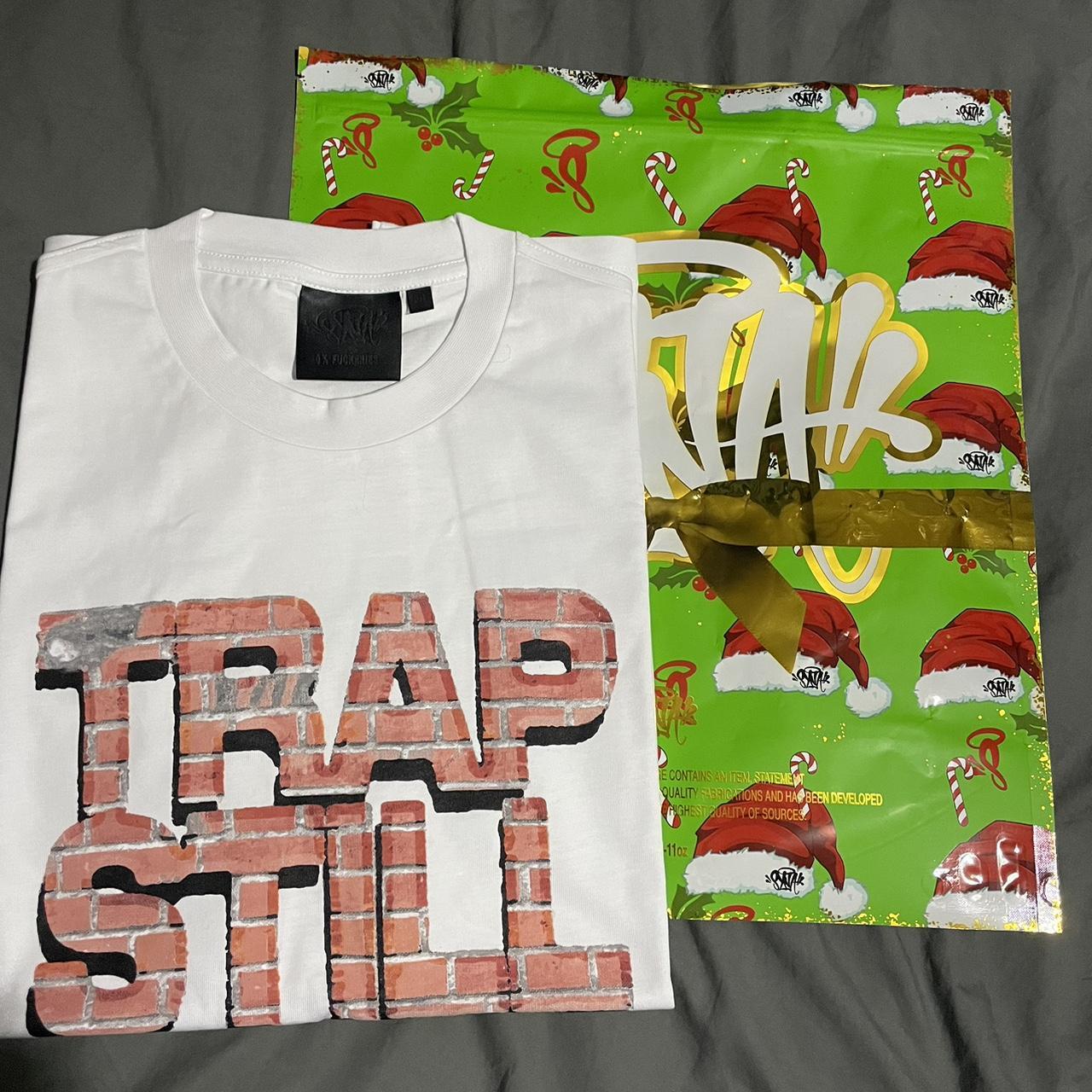 Syna World ‘Trap Still Runnin’ tee size M 📲 Brand... - Depop