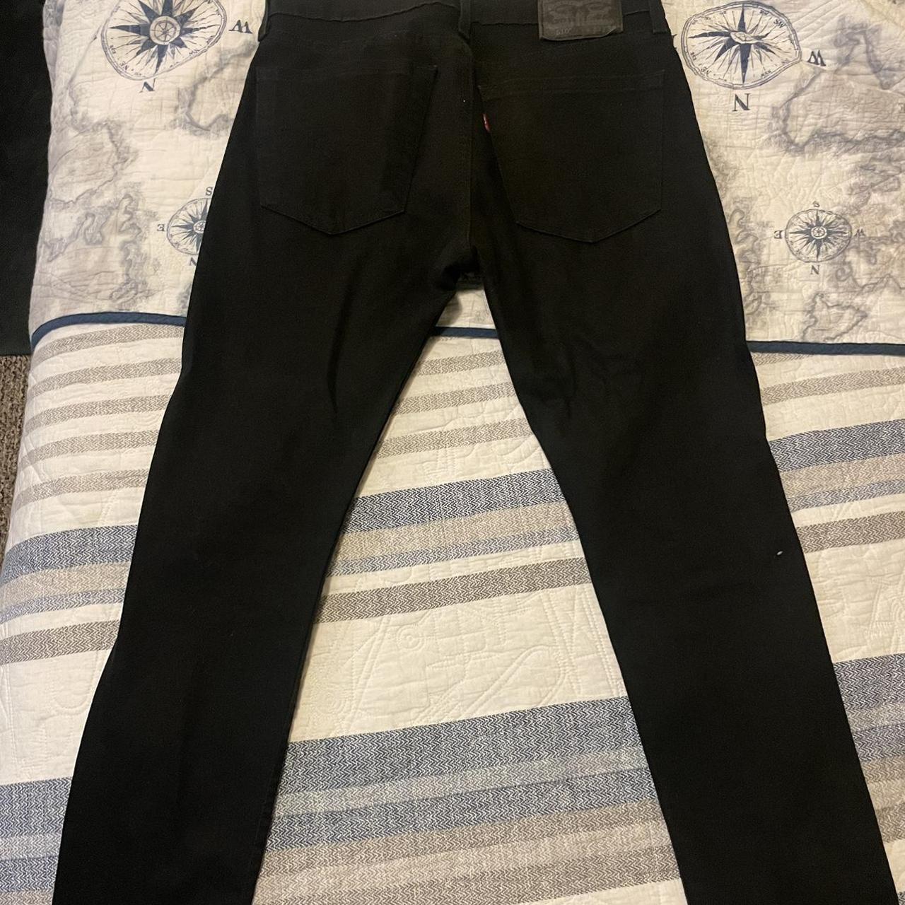 Levi’s 510 Black 30x30 Only worn once #levis... - Depop