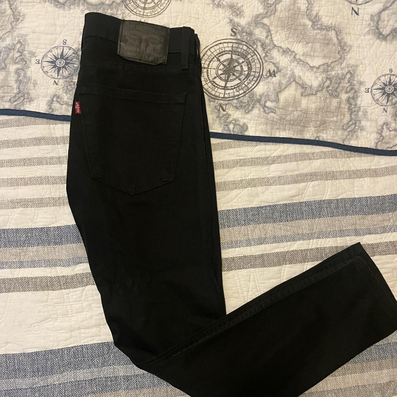Levi’s 510 Black 30x30 Only worn once #levis... - Depop